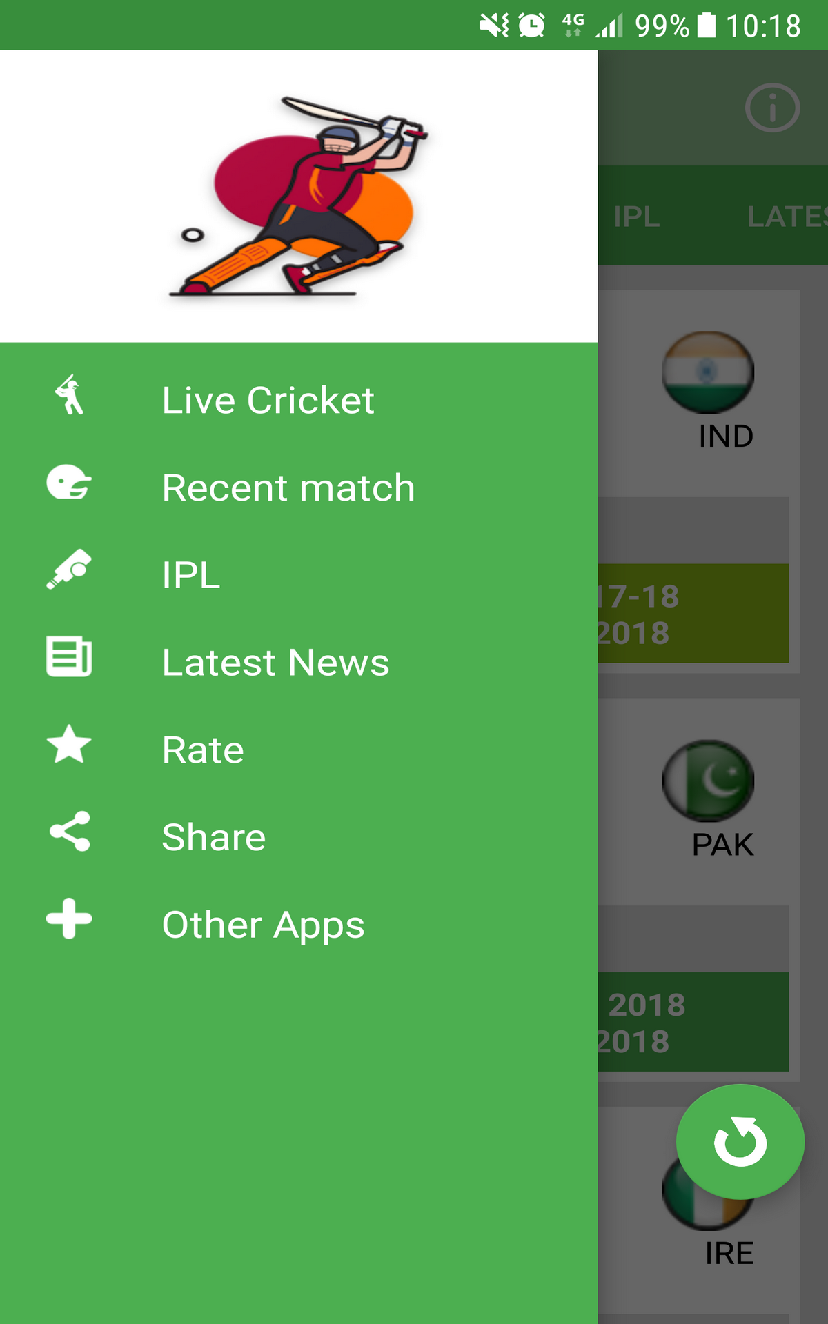 Live Cricket - App on Amazon Appstore