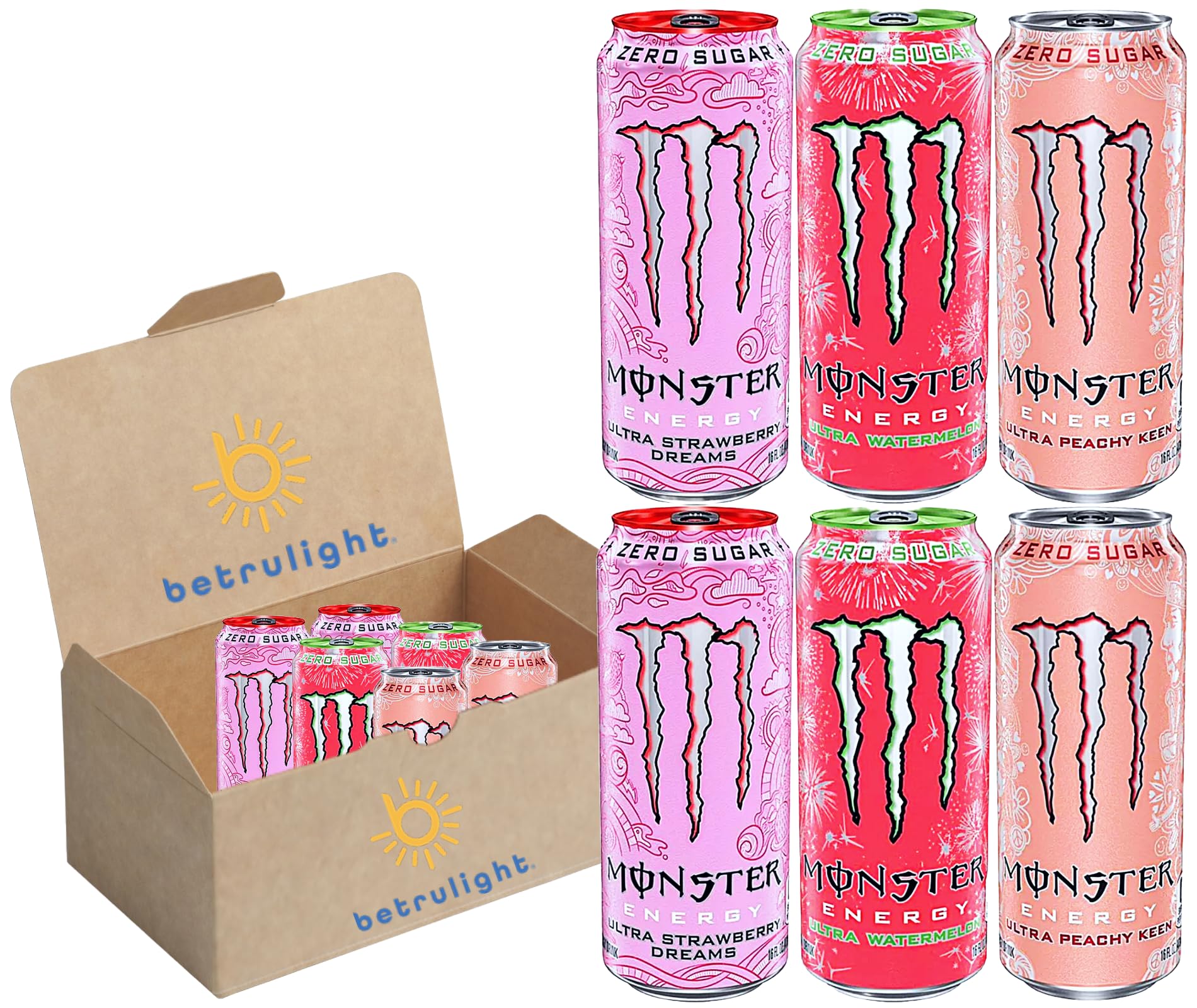 Snapklik.com : Monster Zero Sugar Energy Assortment Of Juice, Rehab ...