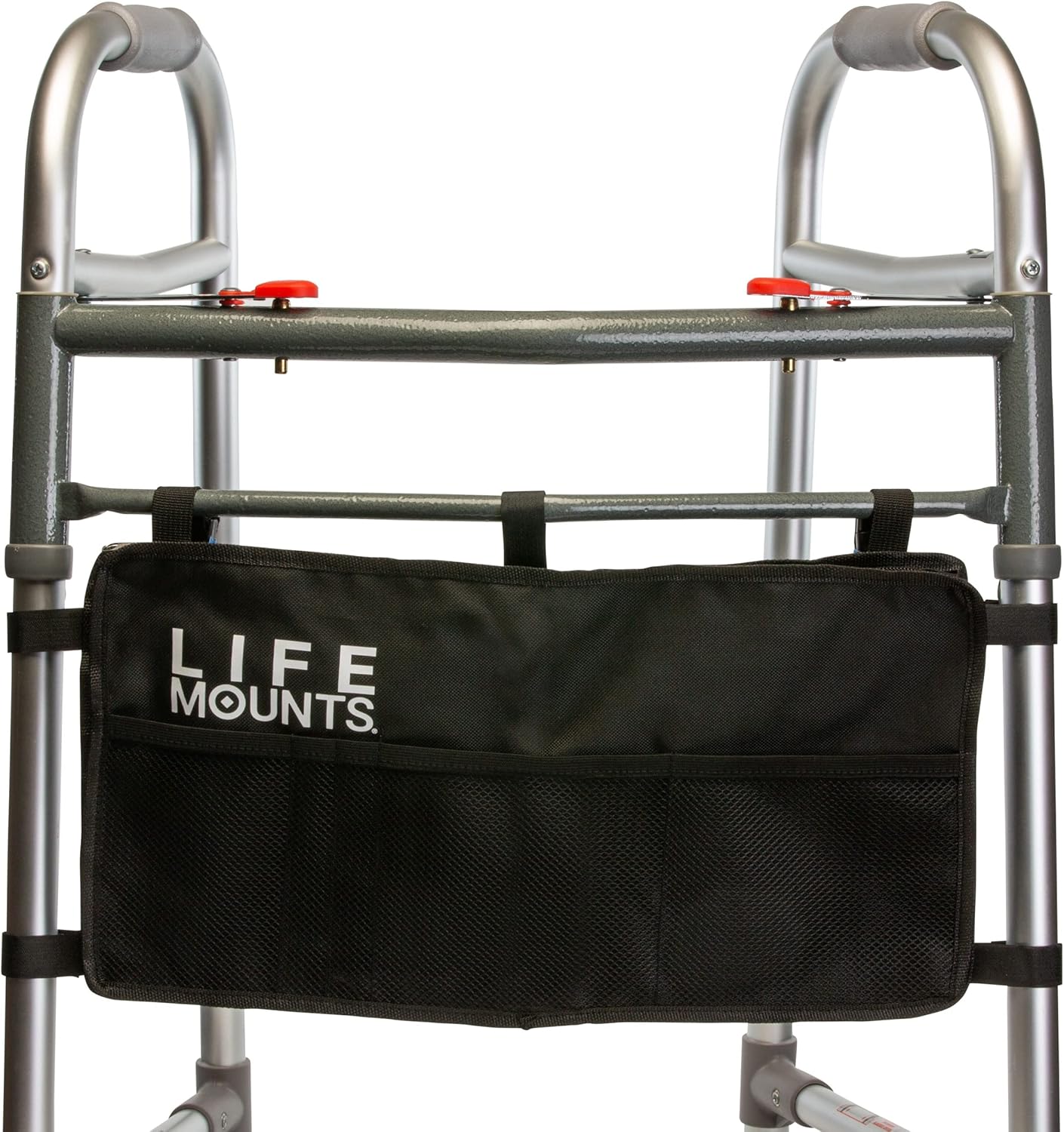 Life Mounts Walking Frame/Zimmer Frame/Rollator Bag (Black) : Amazon.co ...