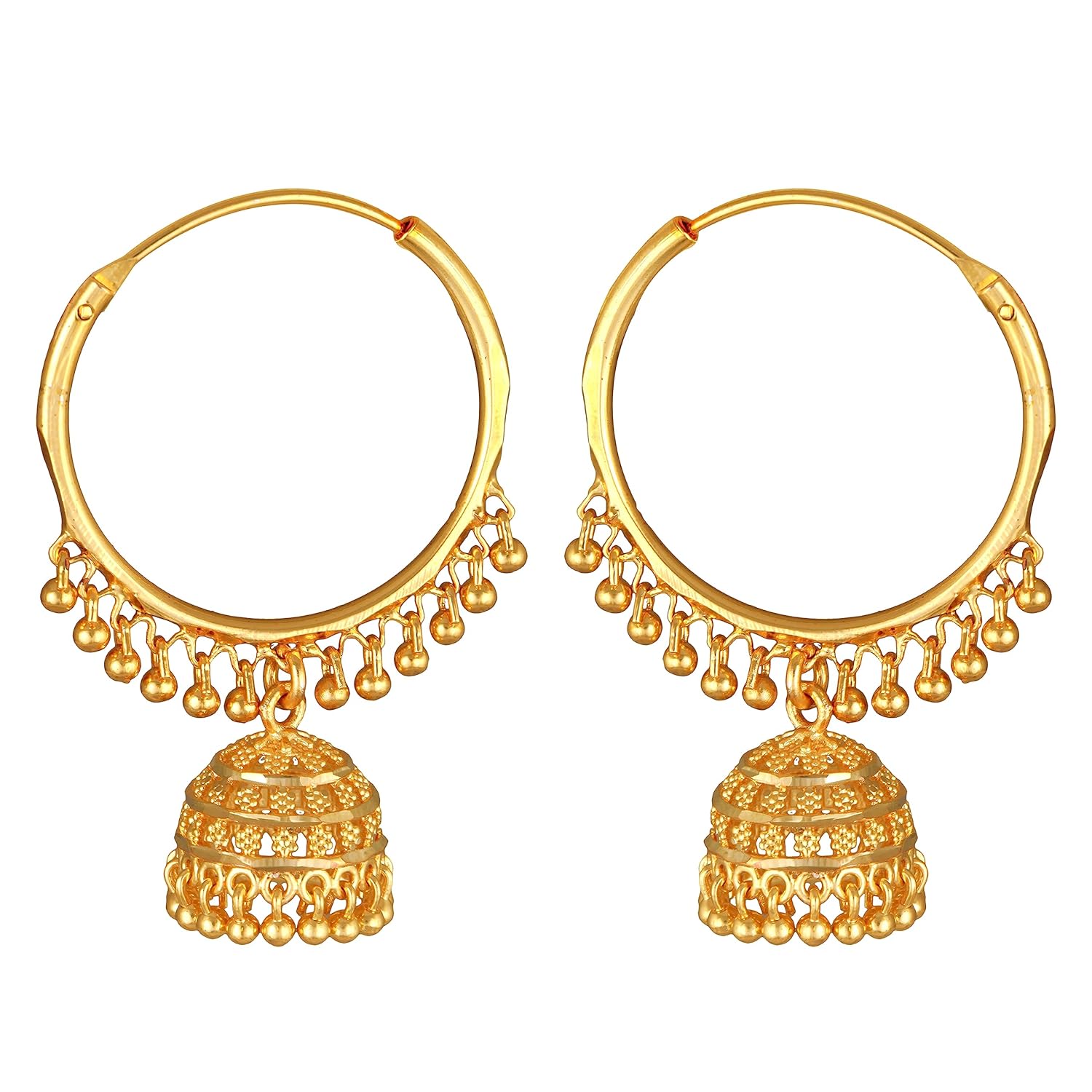 MEENAZ Hoop bali Jhumki Jhumka Earrings for Women Girls Traditional ...