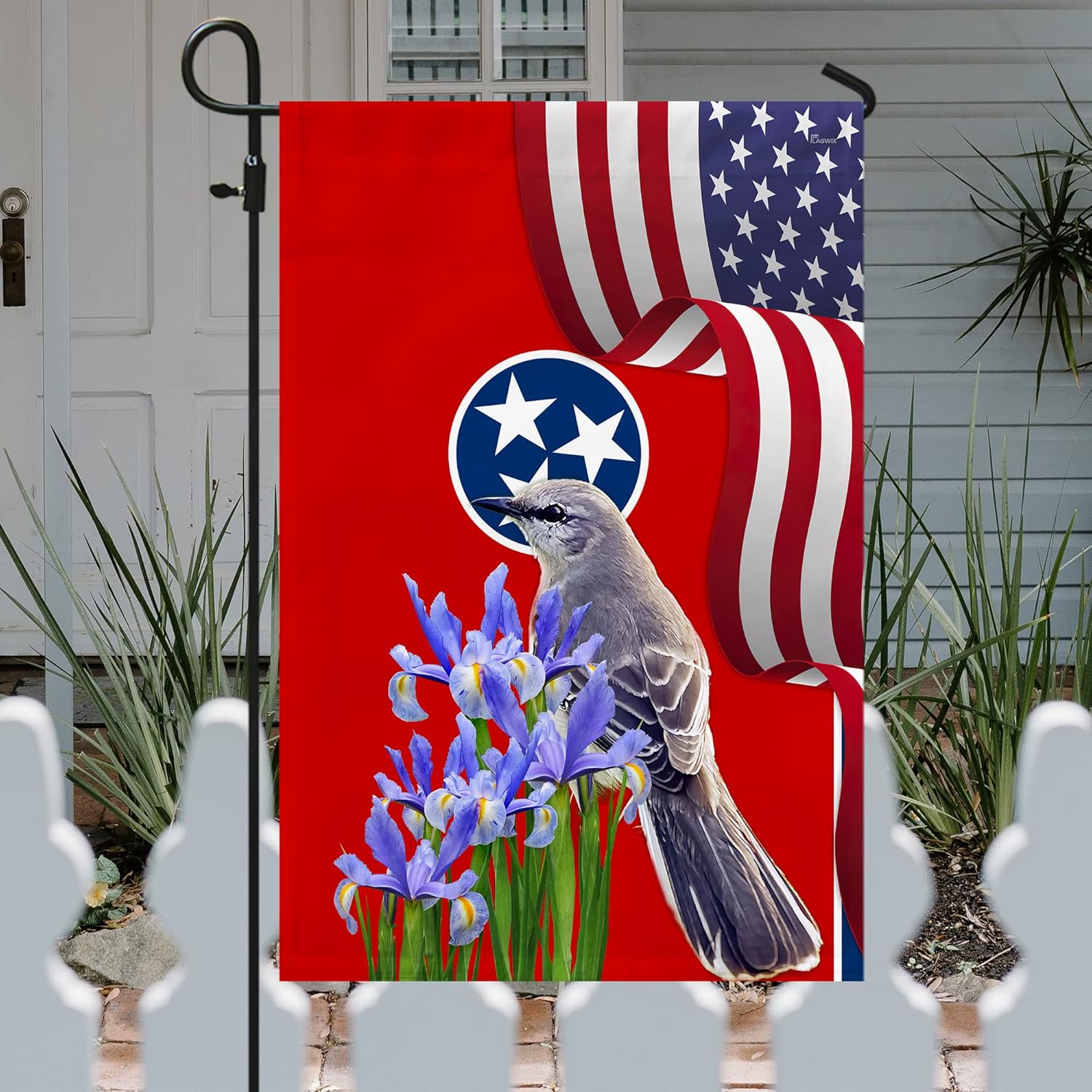 Amazon.com : FLAGWIX Tennessee State Double Sided State Flags ...