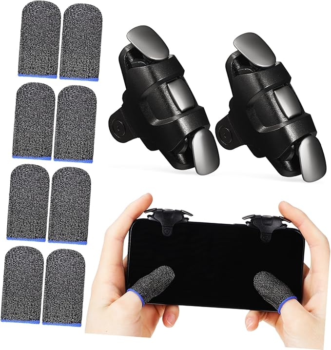 Amazon.com: KICHOUSE Game Controllers with High-Sensitivity Keys ...
