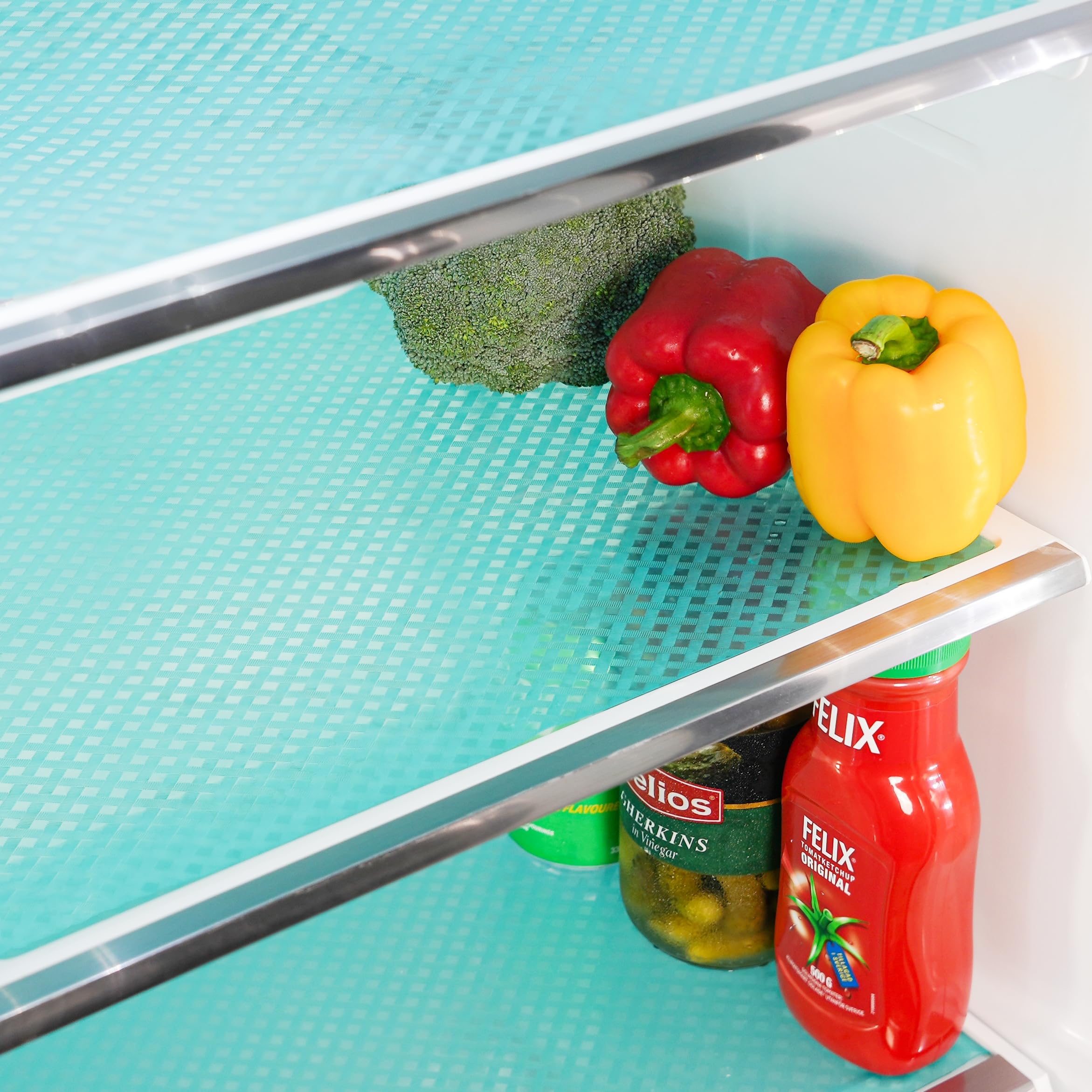 Snapklik.com : Refrigerator Liners 12 X 78, Easy To Clean Fridge Liners ...