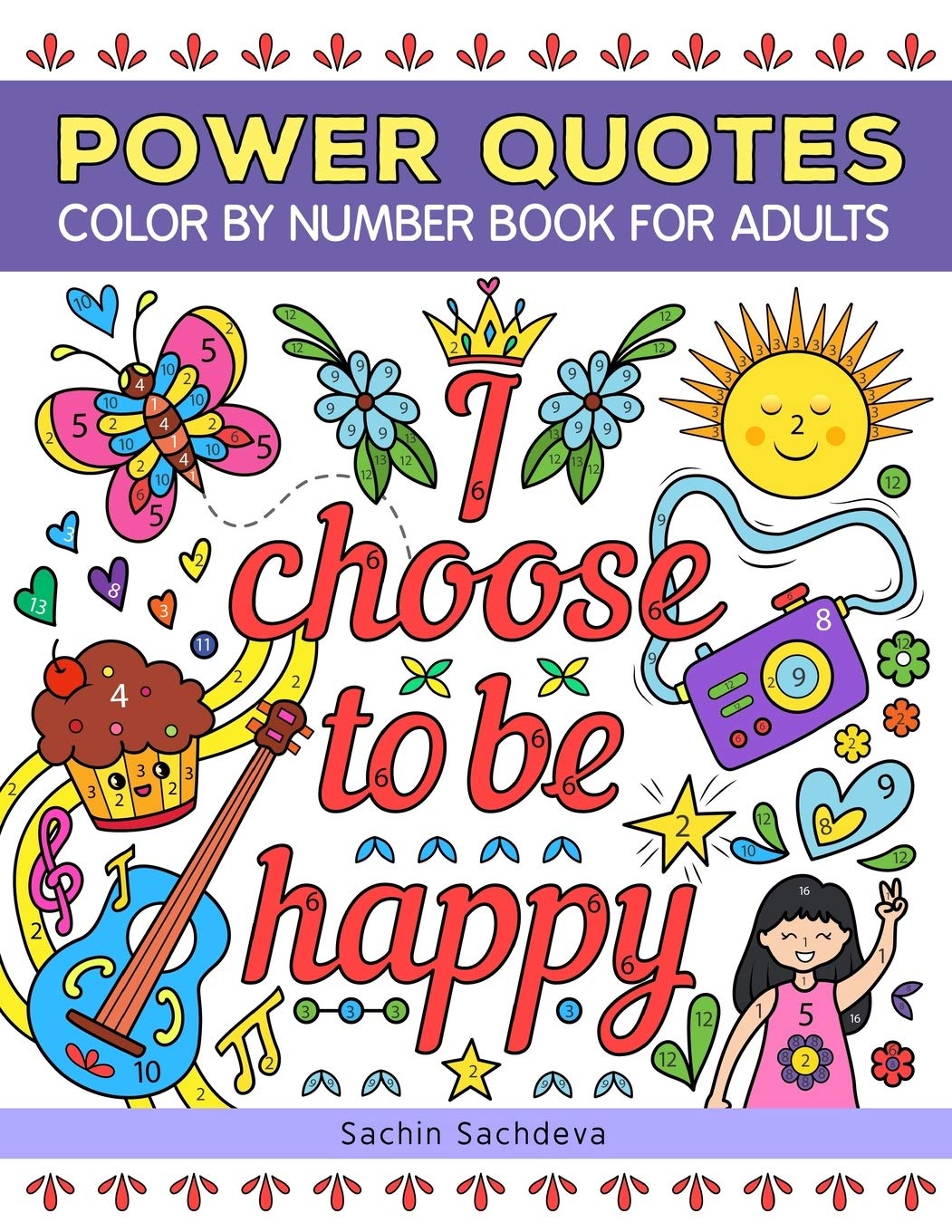 Amazon.com: Power Quotes: Color By Number Book for Adults Relaxation ...