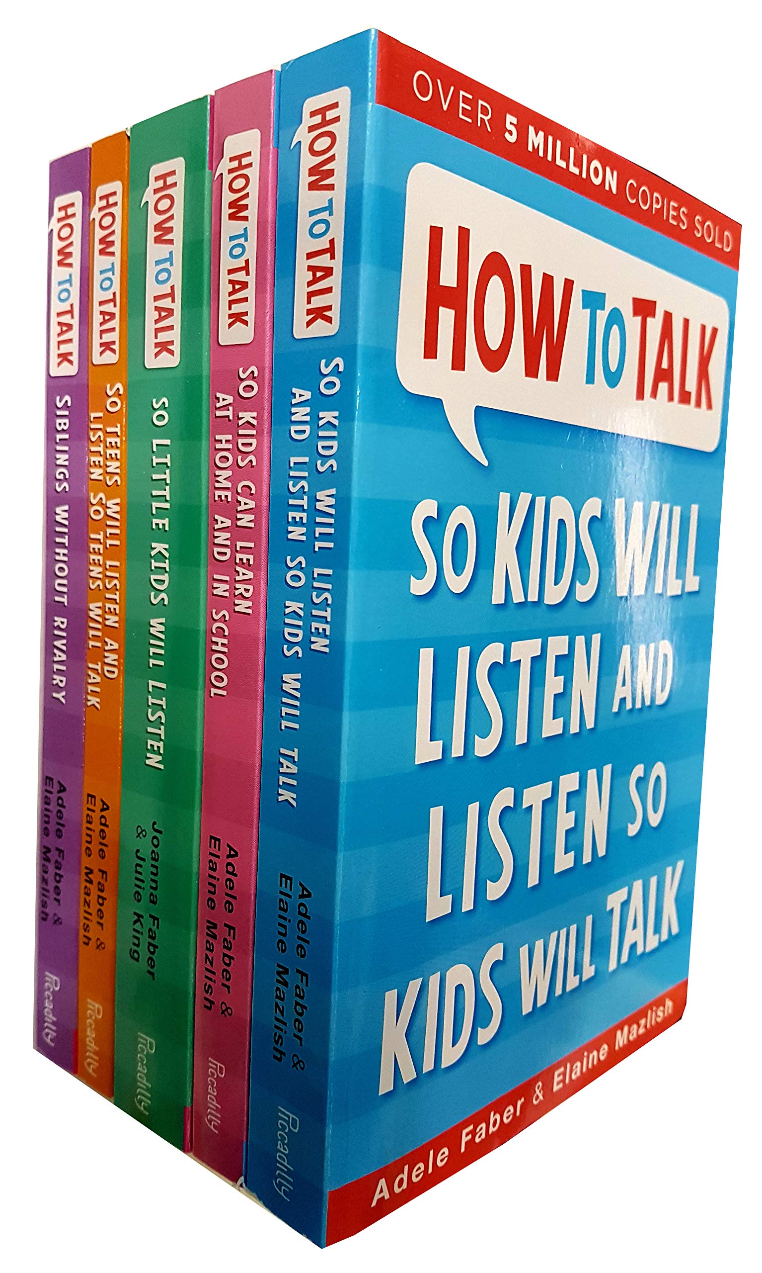 How to talk collection 5 books set: Adele Faber, Elaine Mazlish, Joanna ...