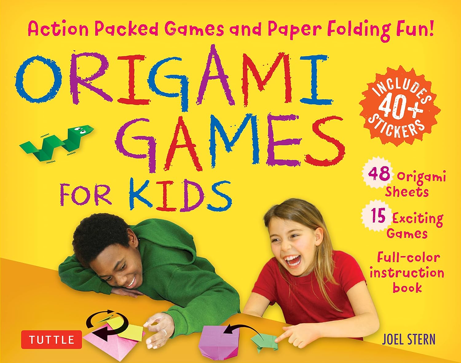 Origami Games for Kids Kit: Action Packed Games and Paper Folding Fun ...