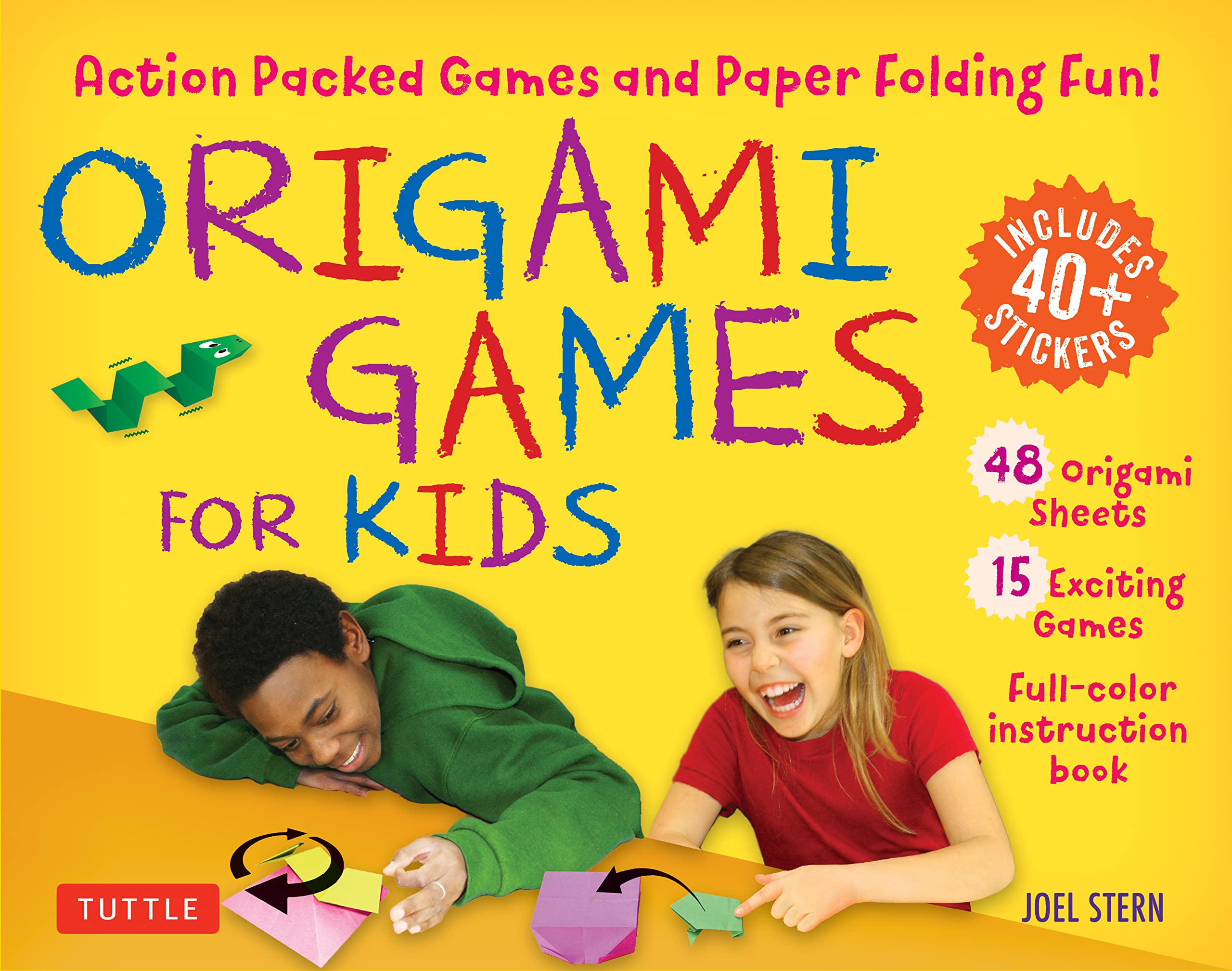 Origami Games for Kids Kit: Action Packed Games and Paper Folding Fun ...
