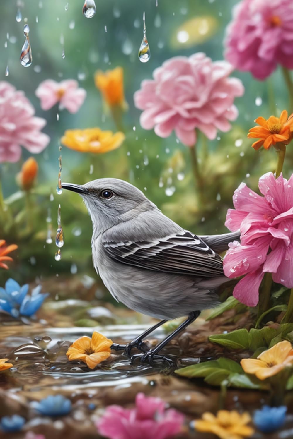 Amazon.com: Directo Diamond Art Painting Kits for Adults - Redbreast ...