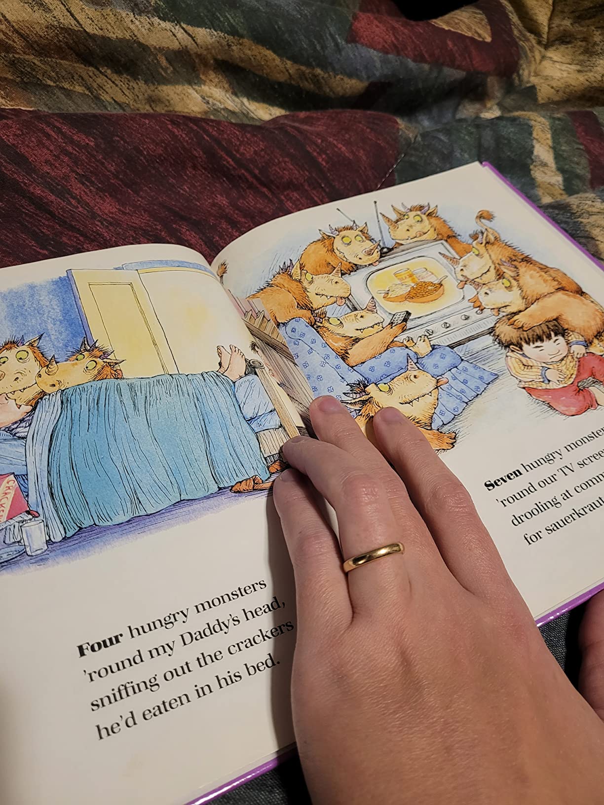 One Hungry Monster: A Counting Book in Rhyme: O'Keefe, Susan Heyboer ...