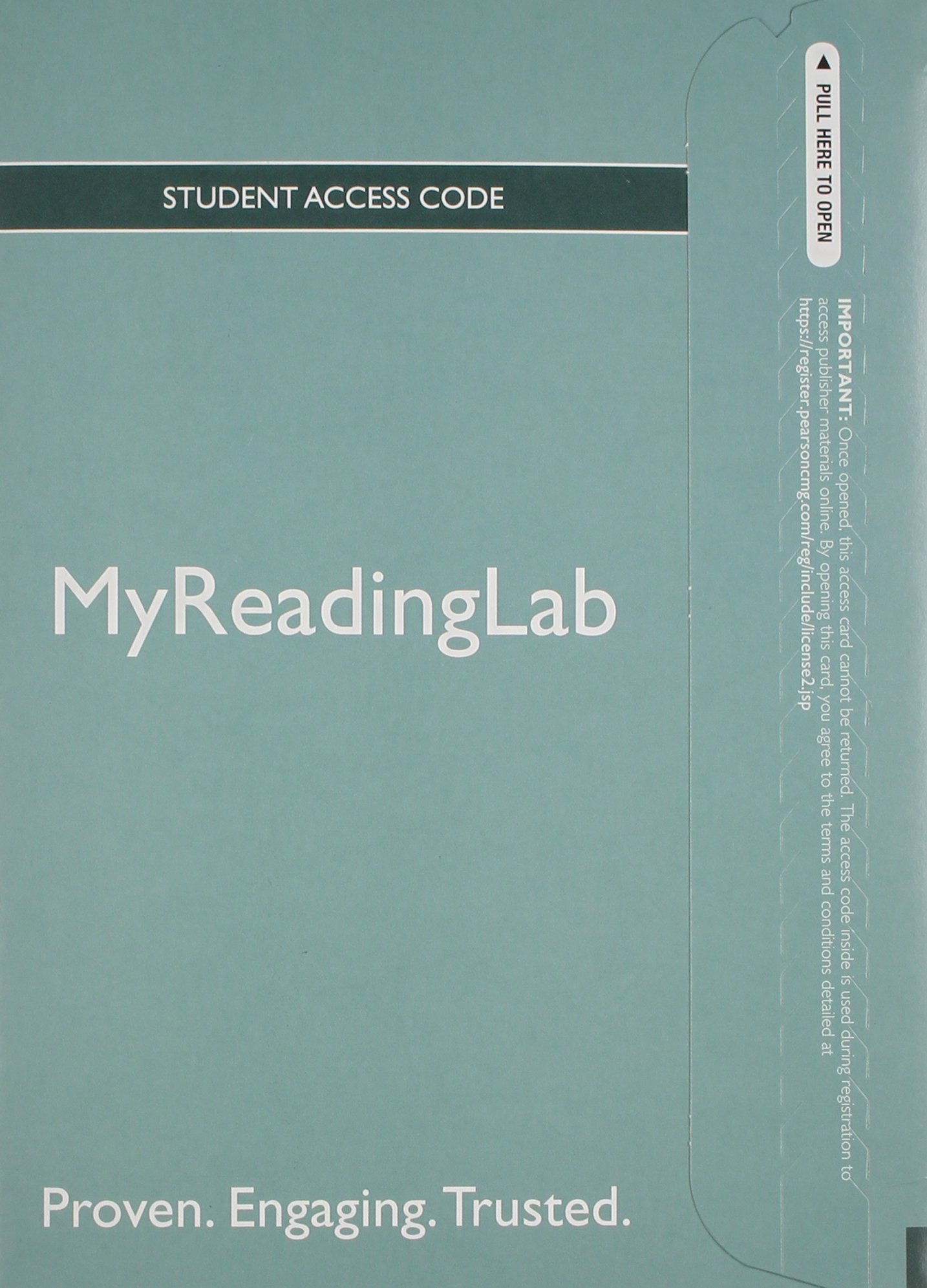 New Myreadinglab Passcode: Pearson Education: 9780205869244: Amazon.com: Books