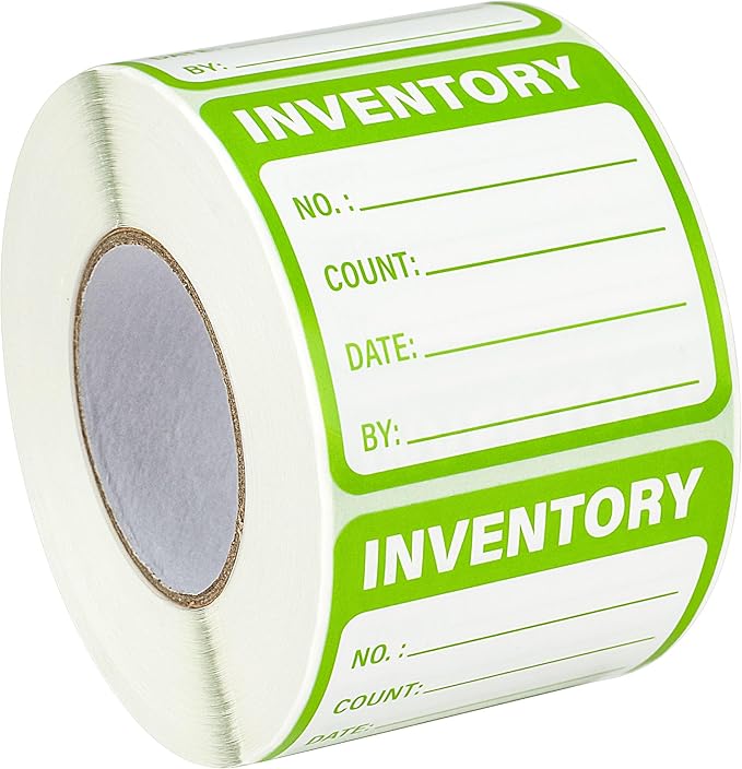 Amazon.com : INKNOTE 600 Pcs Inventory Stickers Inventory Labels ...