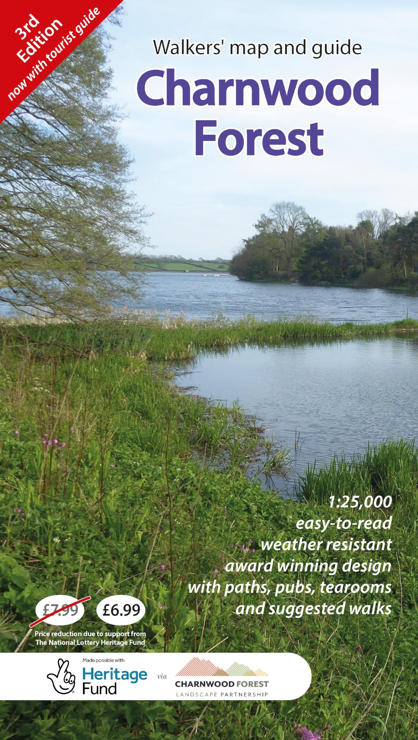 Charnwood Forest, Walkers' Map & Guide: 1:25 000 Scale : Roy Denny ...