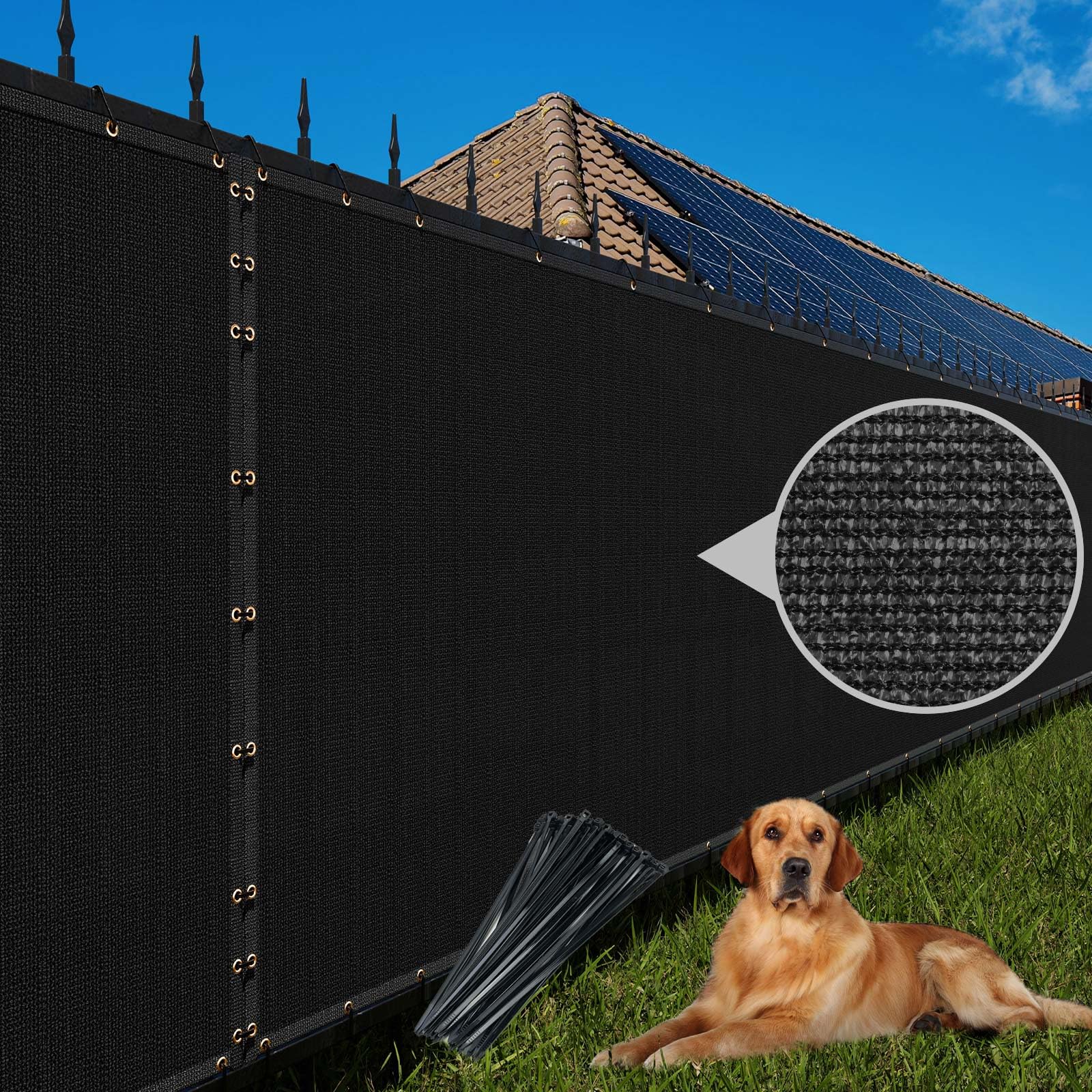 Snapklik.com : Kingsyard Privacy Fence Screen 6x50FT, Heavy Duty ...
