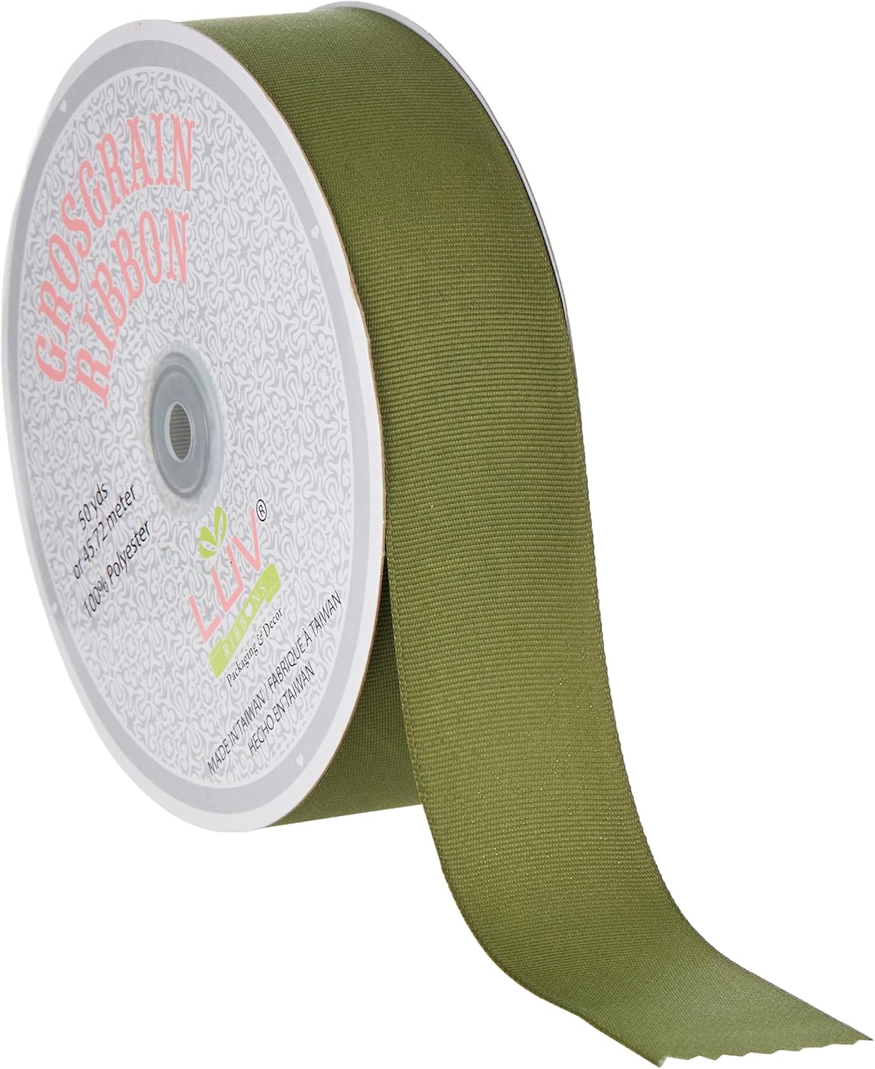 Amazon.com: Creative Ideas Solid Grosgrain Ribbon, 1-1/2-Inch by 50 ...
