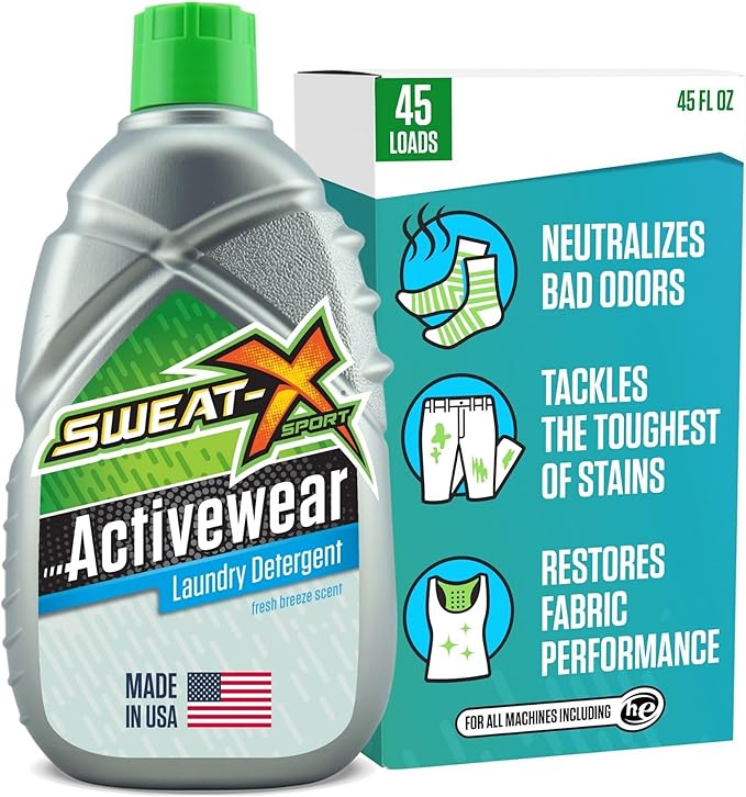 Amazon.com: SWEAT X Original Activewear Laundry Detergent Liquid ...