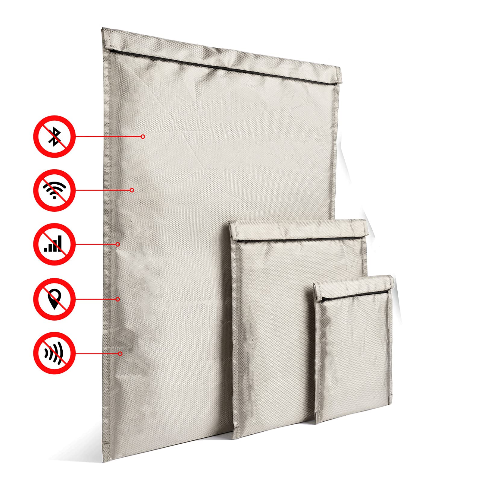 Copper Nickel Faraday Fabric For Signal Blocking EMF Shielding Fabric ...