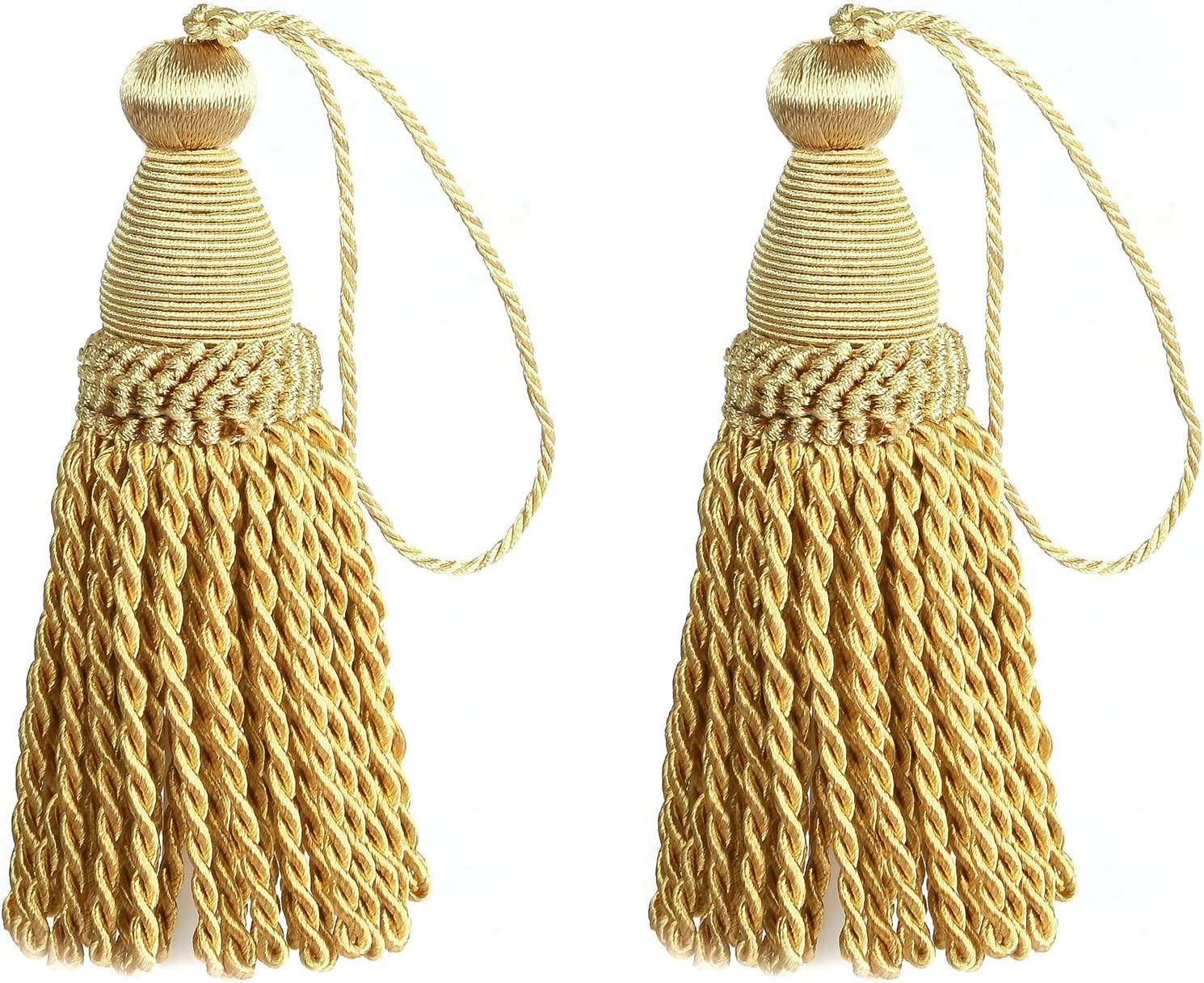 Amazon.com: HedongHexi 2 Pack Tassel 24cm/ 9 Inch Key Tassel with Loops ...