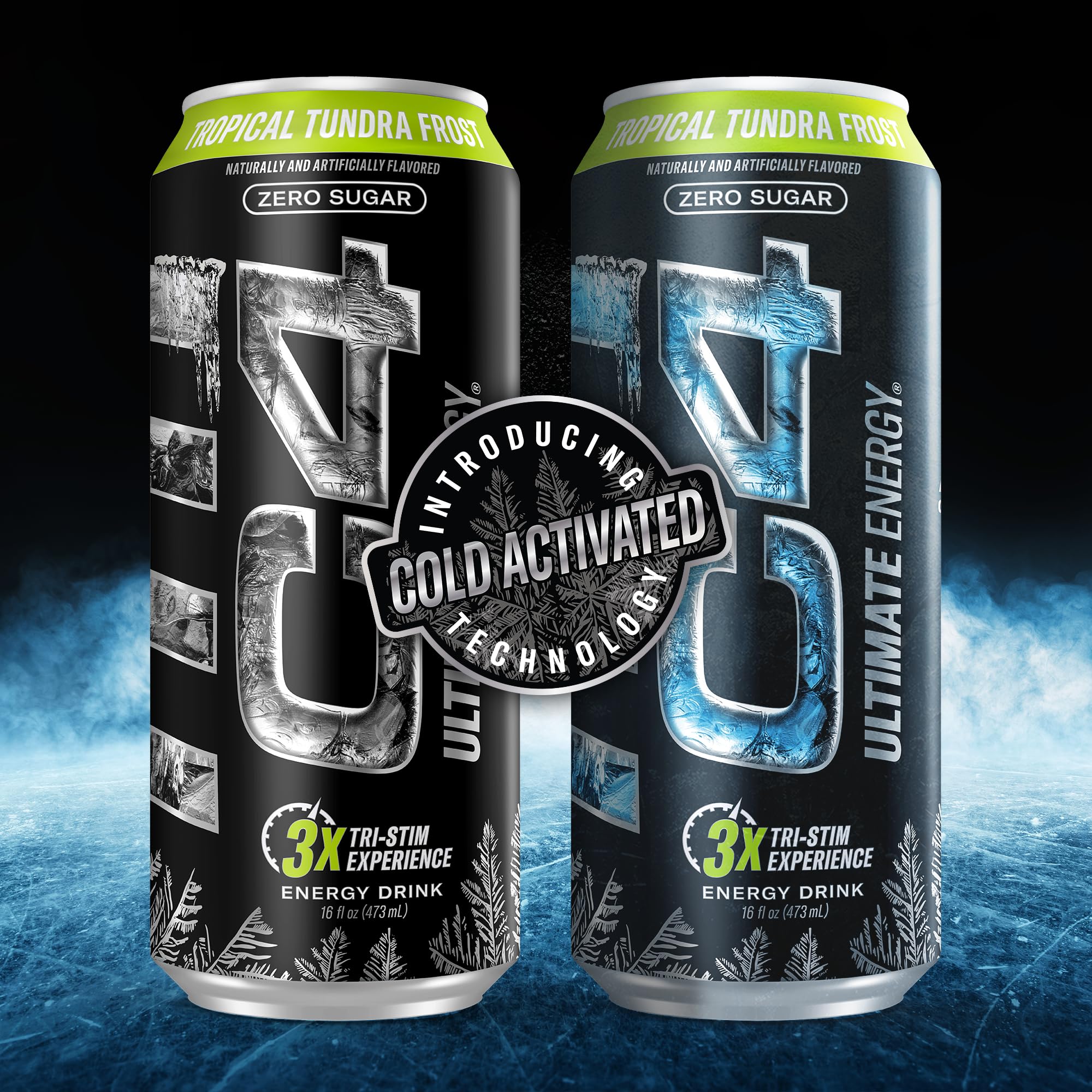 Snapklik.com : C4 Ultimate Frost Zero Sugar Energy Drink, Tri-Stim ...