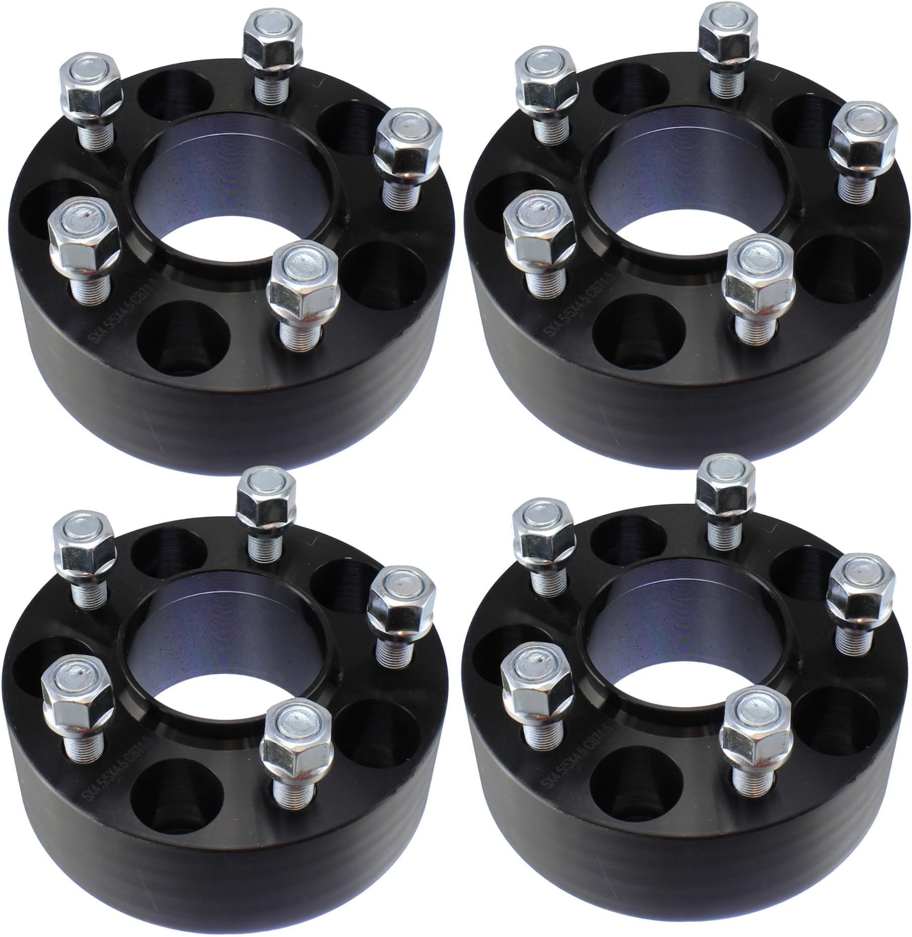 Amazon.com: 4pc 2" (50mm) Wheel Adapters 5x4.5 to 5x5 Adapters Fits JK ...