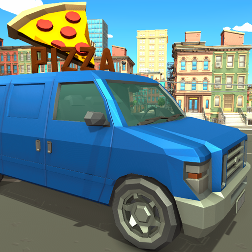 Blocky Pizza Van Sandwich Delivery Simulator 3D - App on the Amazon ...