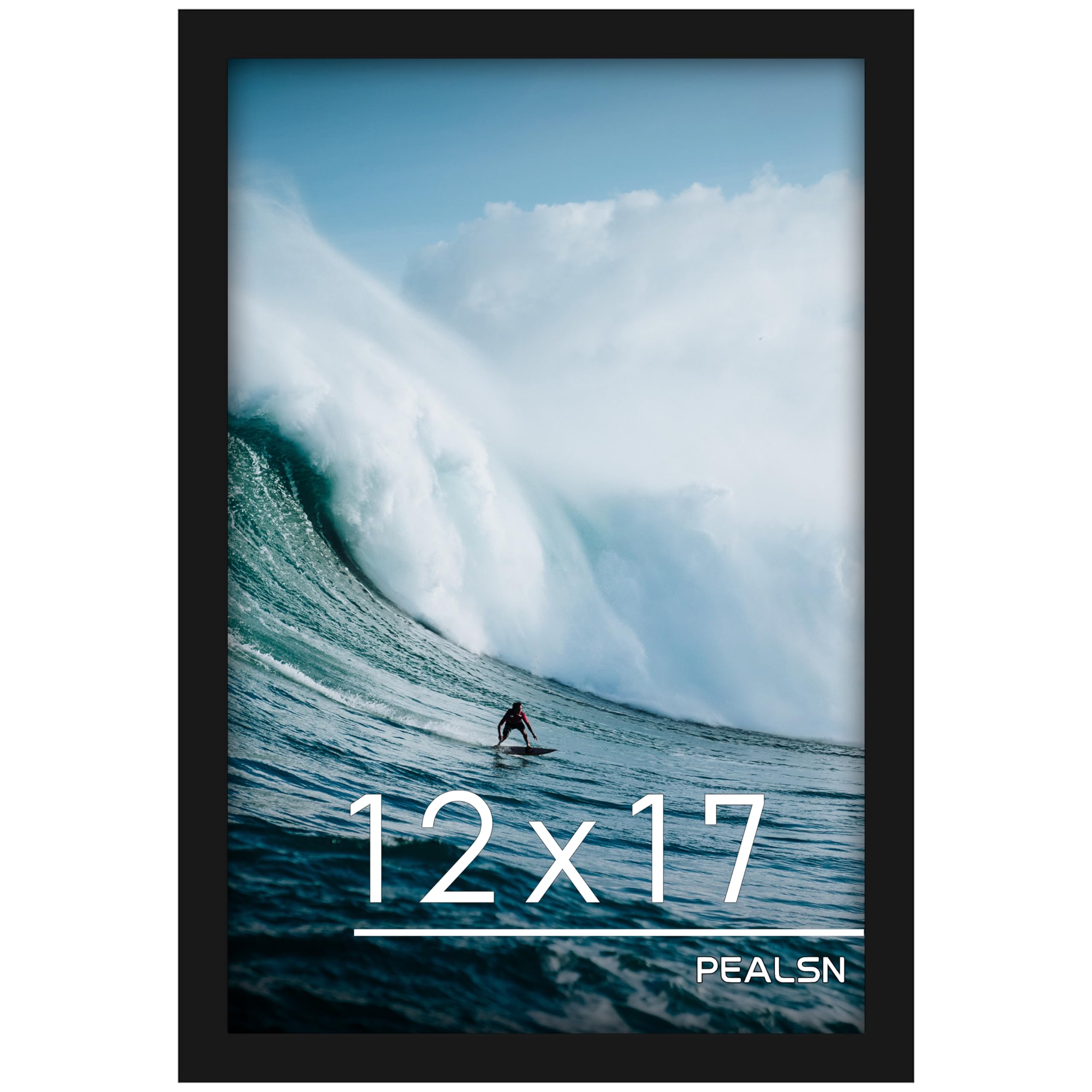 Snapklik.com : 12x17 Picture Frame Black, Photo Frame For Wall Mounting ...