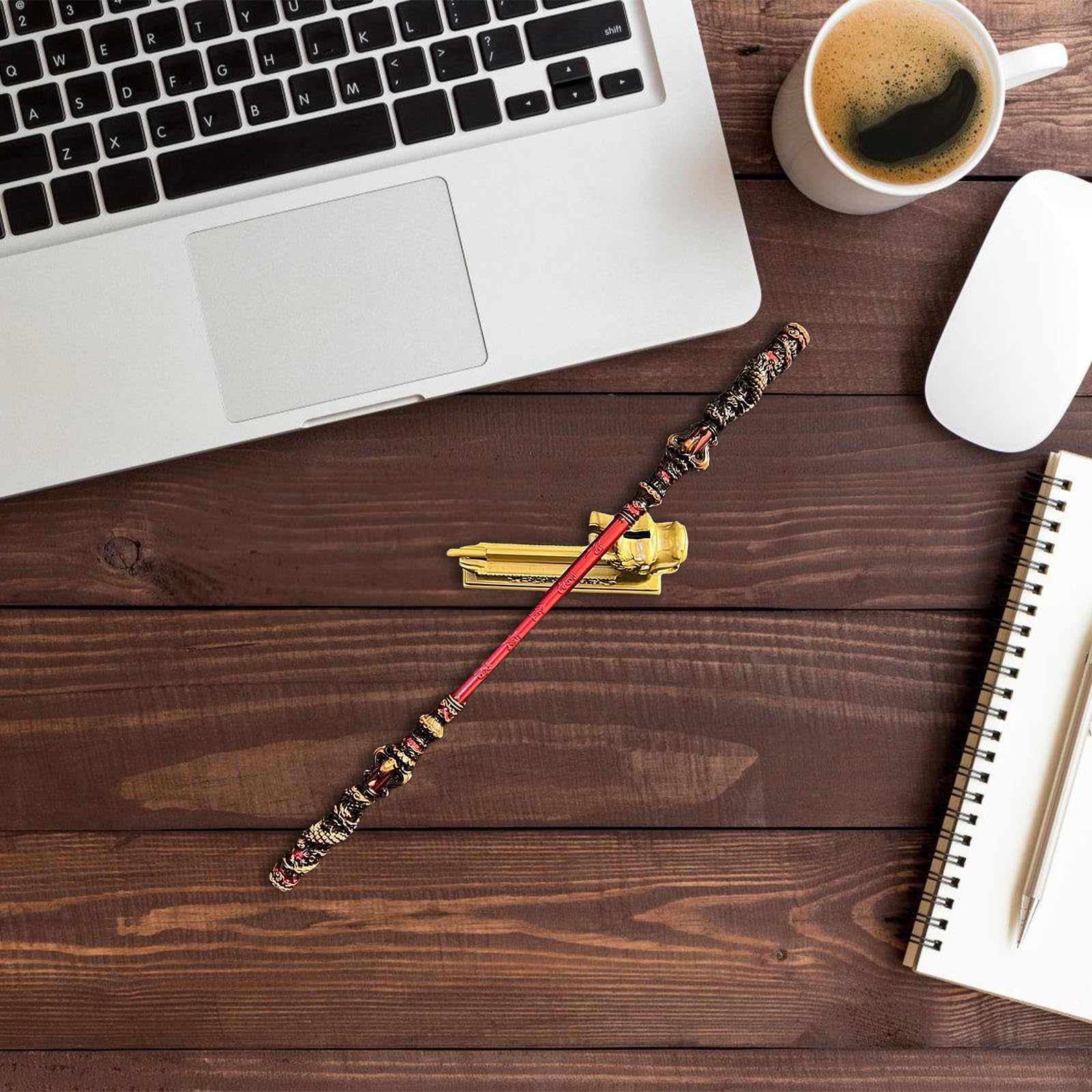 Black Wukong Game Golden Hoop Stick Vintage Monkey King Handcrafted ...