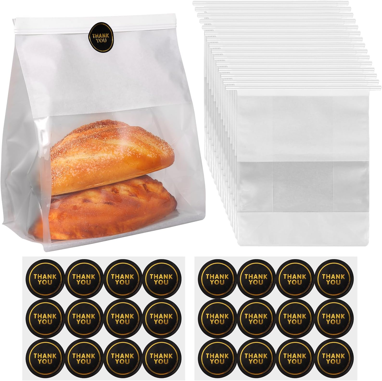 Amazon.com: Bread Bags for Homemade Bread Sourdough Bread Bags Large ...