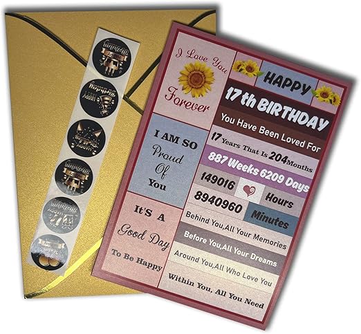 Amazon Sutjxc Funny 17th Birthday Card Birthday Presents For 17 amazon-sutjxc-funny-17th-birthday-card-birthday-presents-for-17