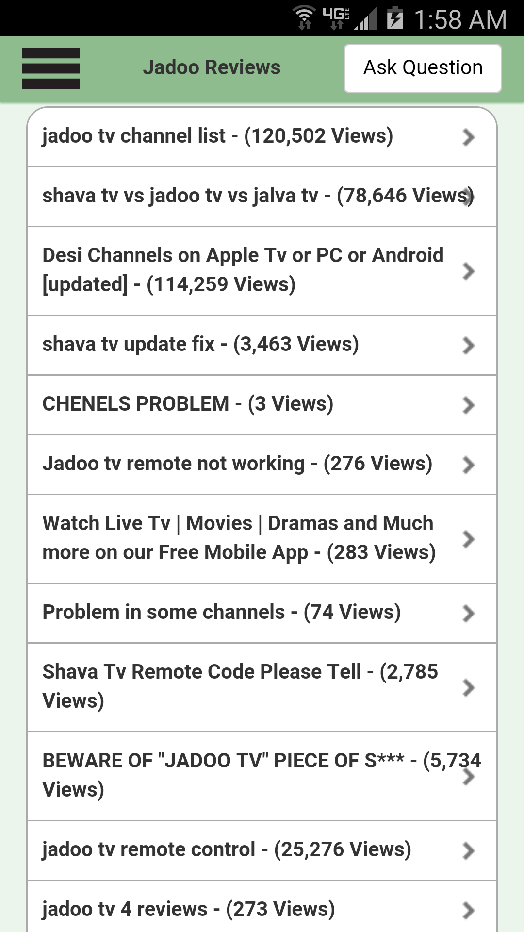 KnowledgeZone.com - Jadoo Tv Reviews - App on Amazon Appstore