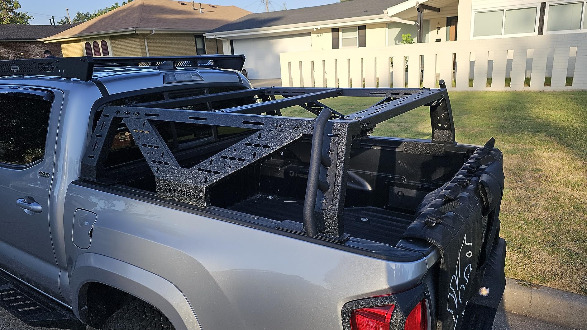 $57/mo - Finance Tyger Auto Plate Style Overland Bed Rack for Mid-Size ...