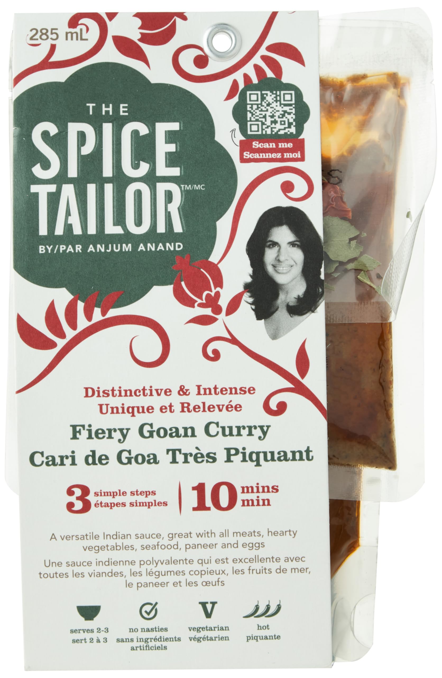The Spice Tailor Fiery Goan Curry, 285 ml : Amazon.ca: Grocery ...