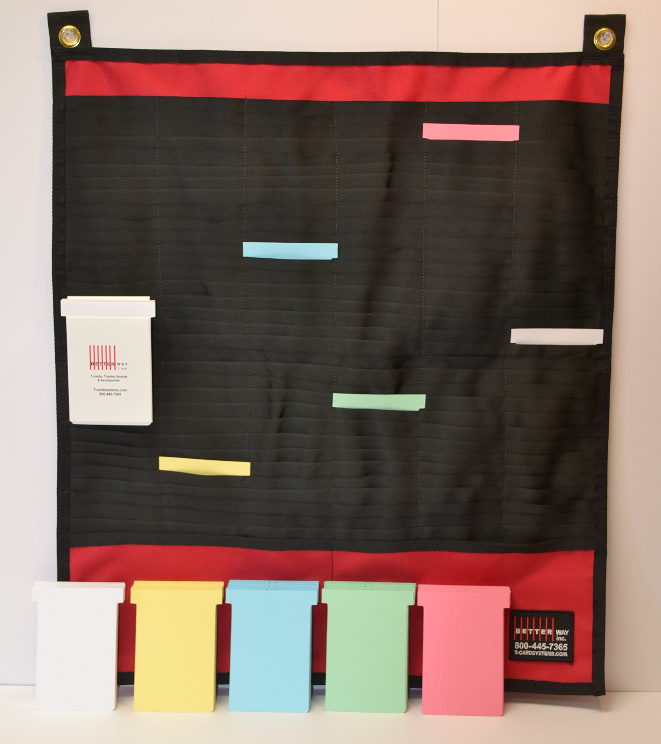 Amazon.com: Better Way, Inc. Portable T-Card Rack and #3 Size T-Cards ...