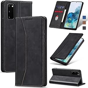 Amazon.com: Jasonyu Flip Wallet Case for Samsung Galaxy S20 5G [5.97 x 2.72in],Leather Magnetic ...
