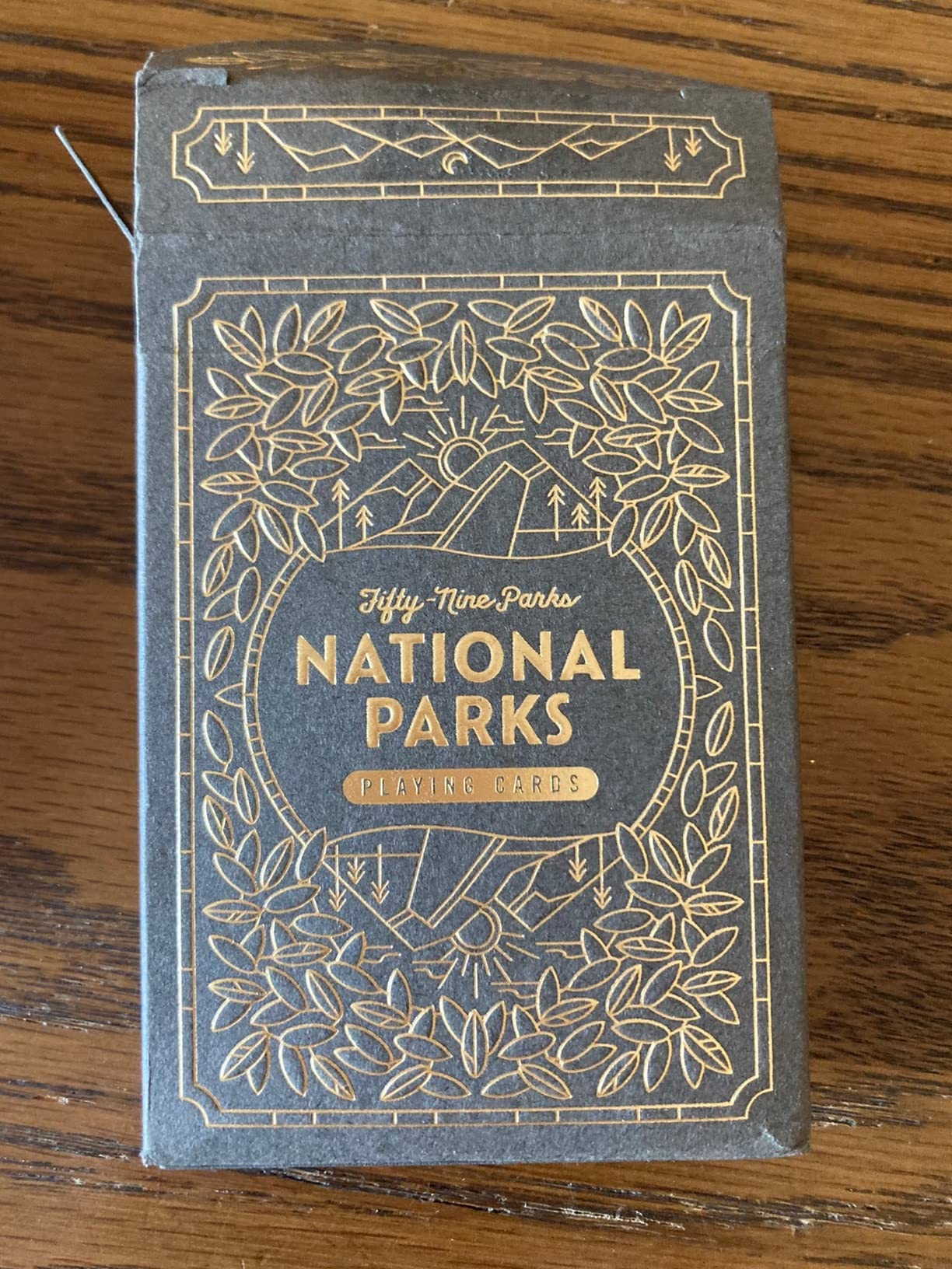 Amazon.com: Keymaster Games Parks Playing Cards: Brown Deck Featuring ...