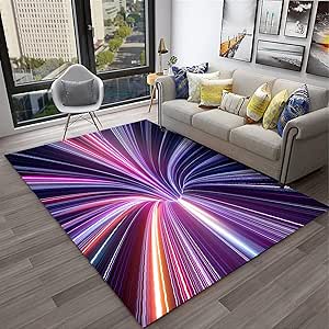 Optical Illusion Rug 3D Digital Print Carpet Living Room Bedroom Sofa ...