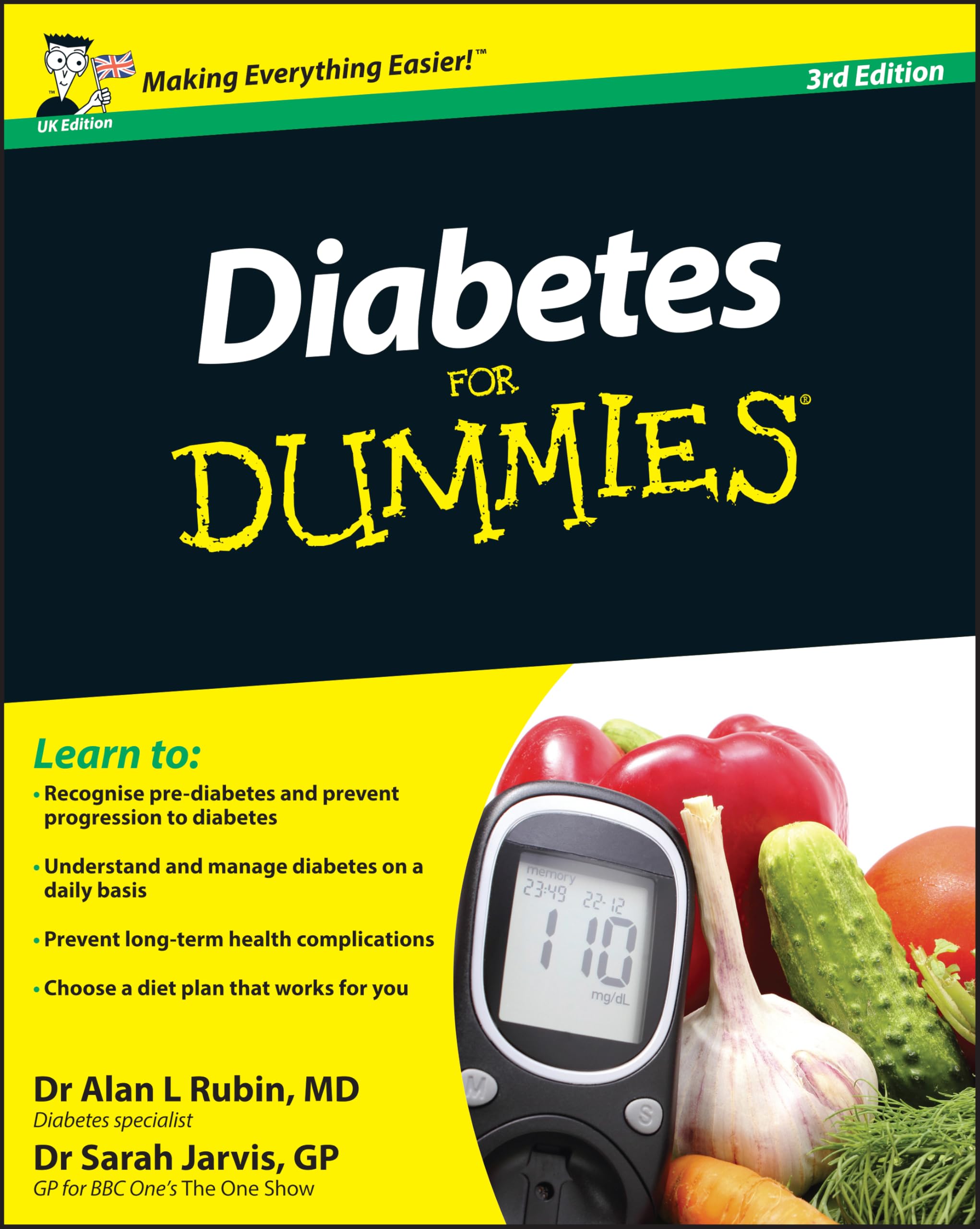 Diabetes For Dummies (UK Edition): Amazon.co.uk: Rubin, Alan L., Jarvis ...