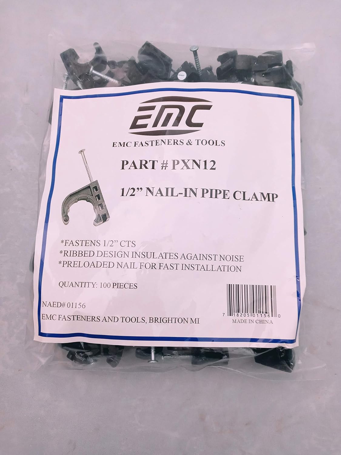 Nail-in Pex Clamps - Amazon.com