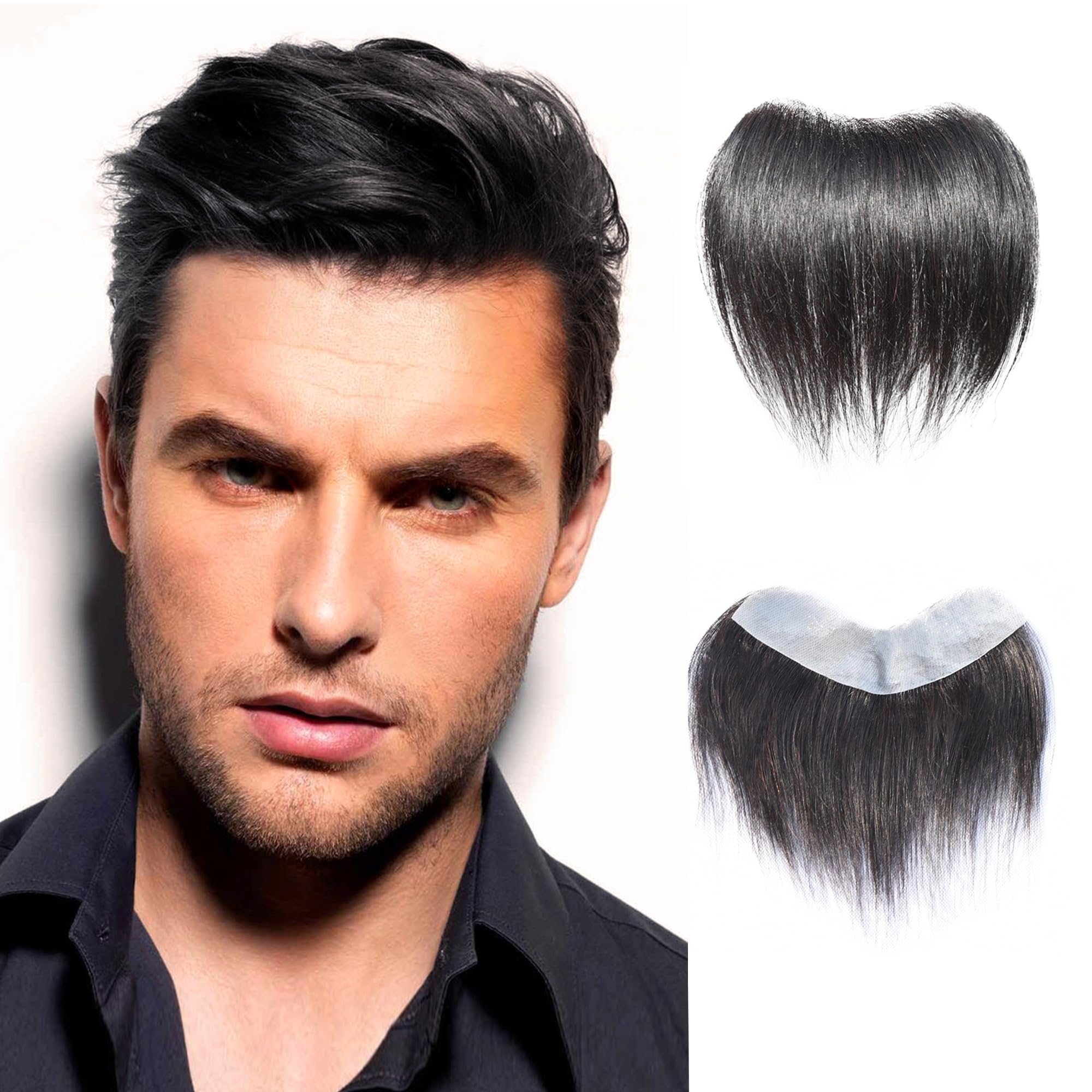 Straight Hairline Men