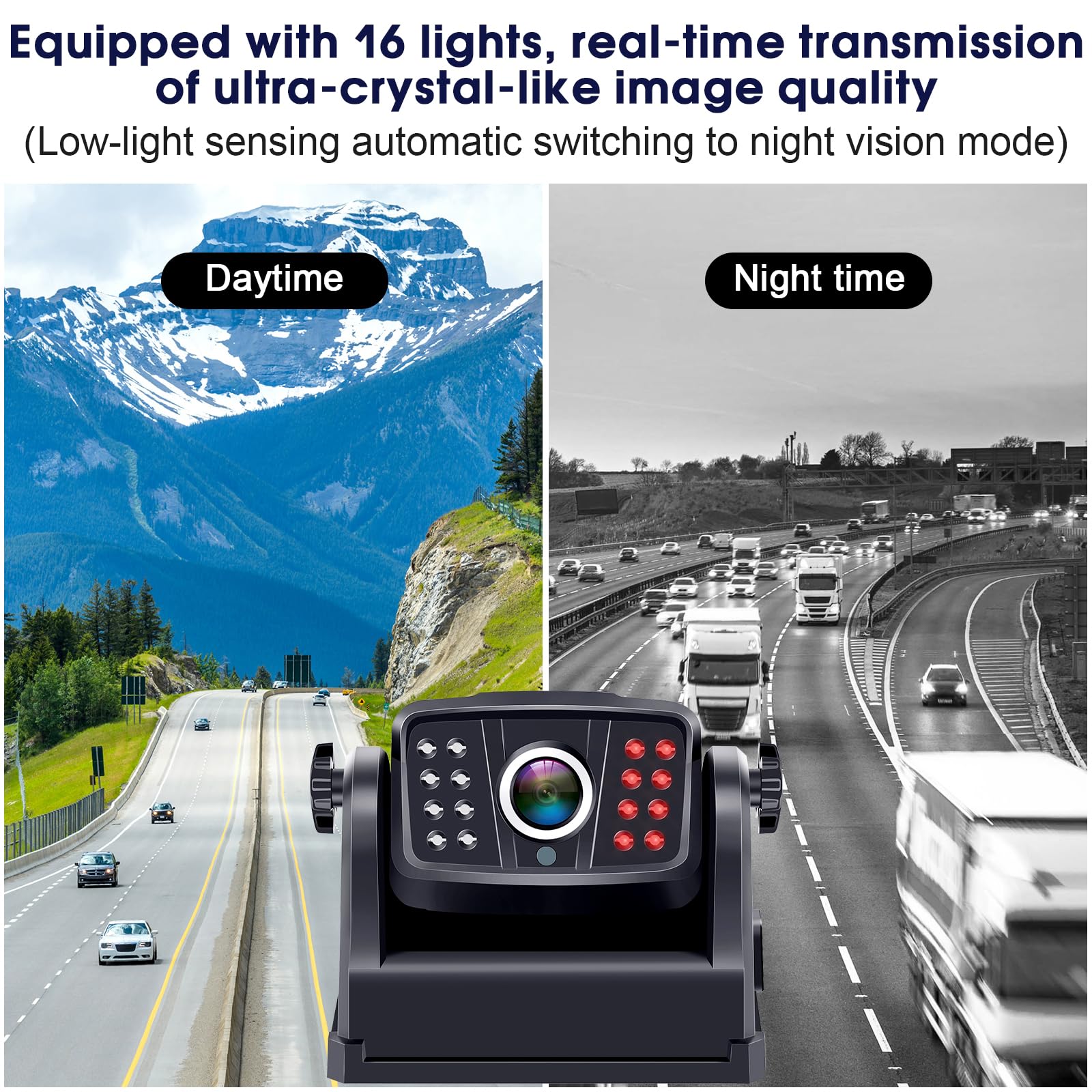 Snapklik.com : Wireless Backup Camera Solar WiFi - Magnetic Ease Of Use ...