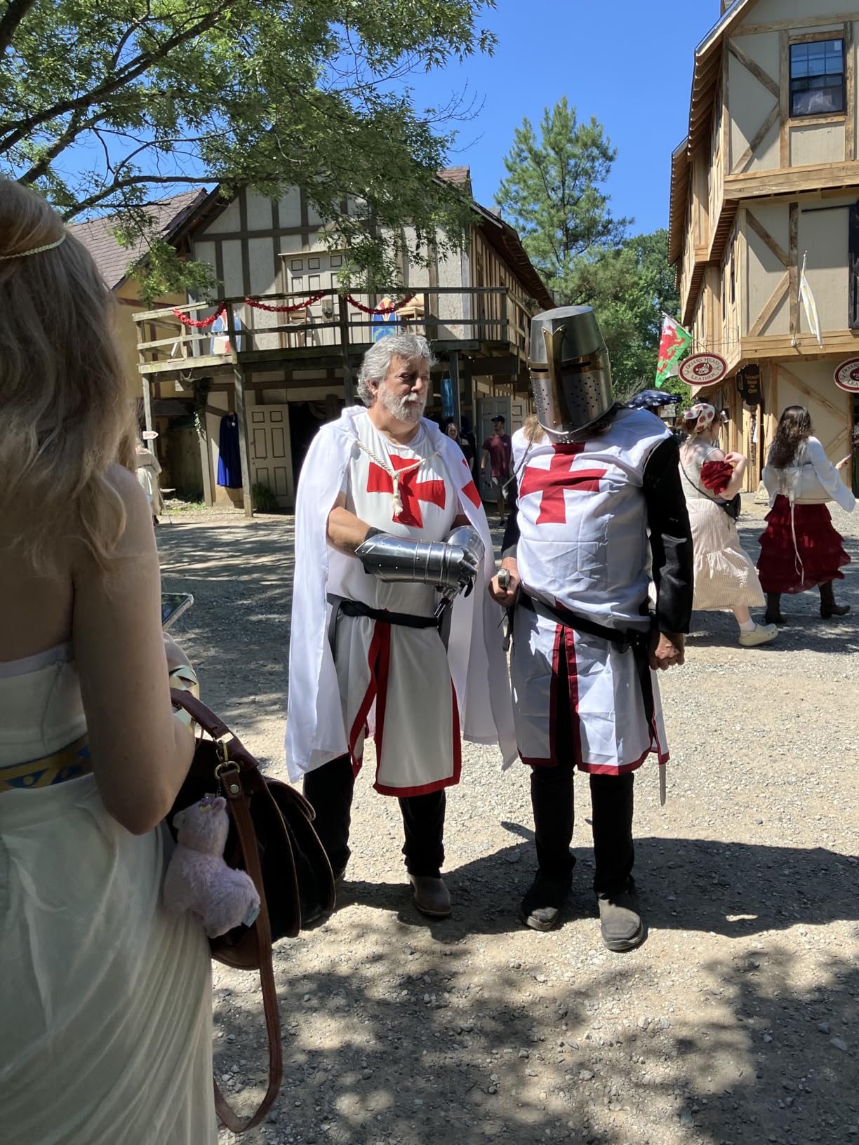 Amazon.com: CosplayDiy Men's Medieval Crusader Knight Templar Surcoat ...