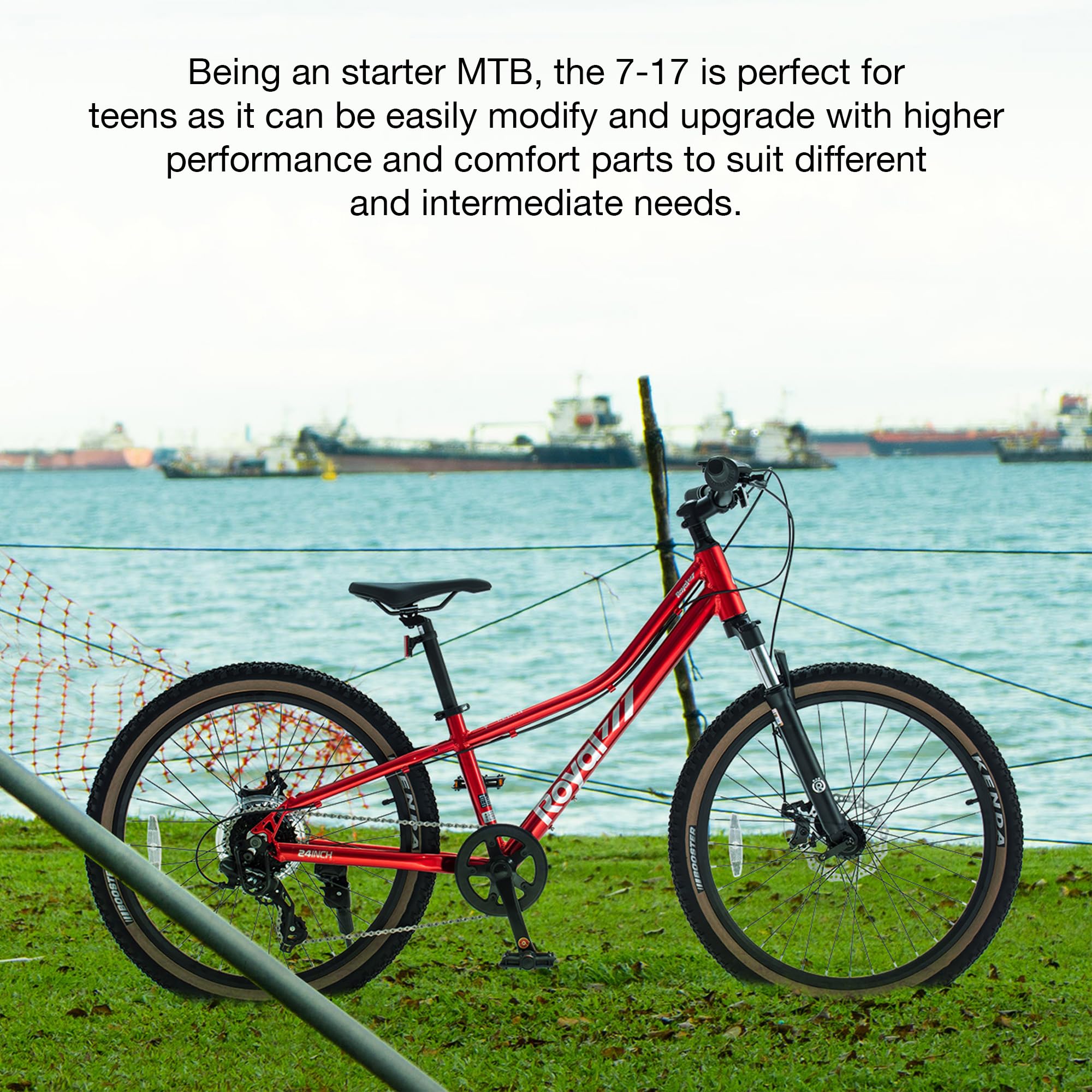 Snapklik RoyalBaby Kids Mountain Bike 24 Inch Wheels MTB Teens snapklik-royalbaby-kids-mountain-bike-24-inch-wheels-mtb-teens