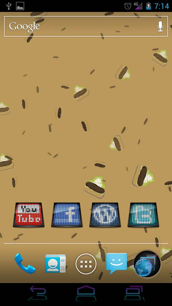 Live Wallpaper - Android Eclair Wallpaper - App on Amazon Appstore