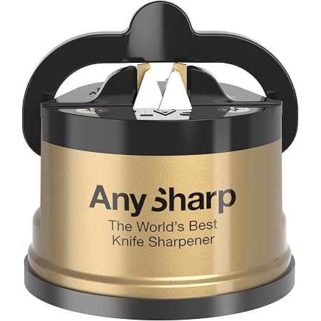 Amazon.com: AnySharp Knife Sharpener, LTD Edition Gold, The World's ...