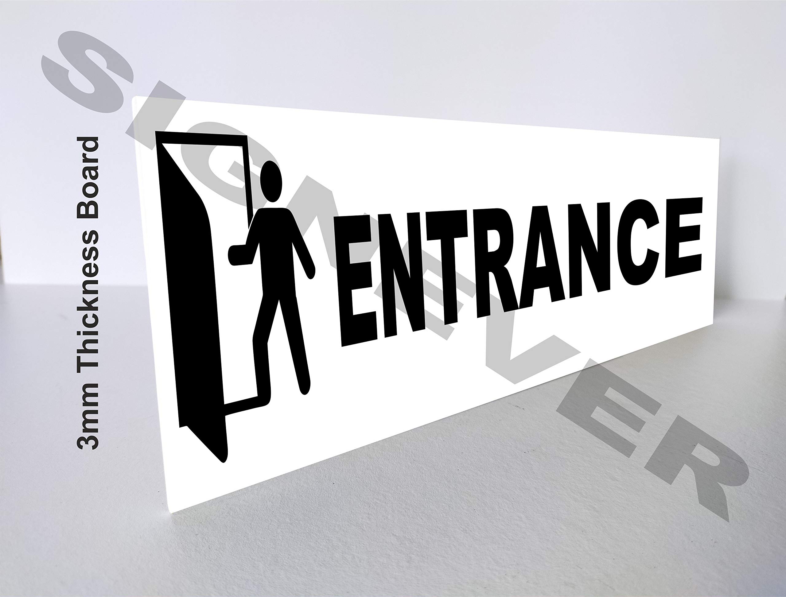 Buy SIGN EVER Entrance Stylish Sign Board Bank Office Hospital School ...