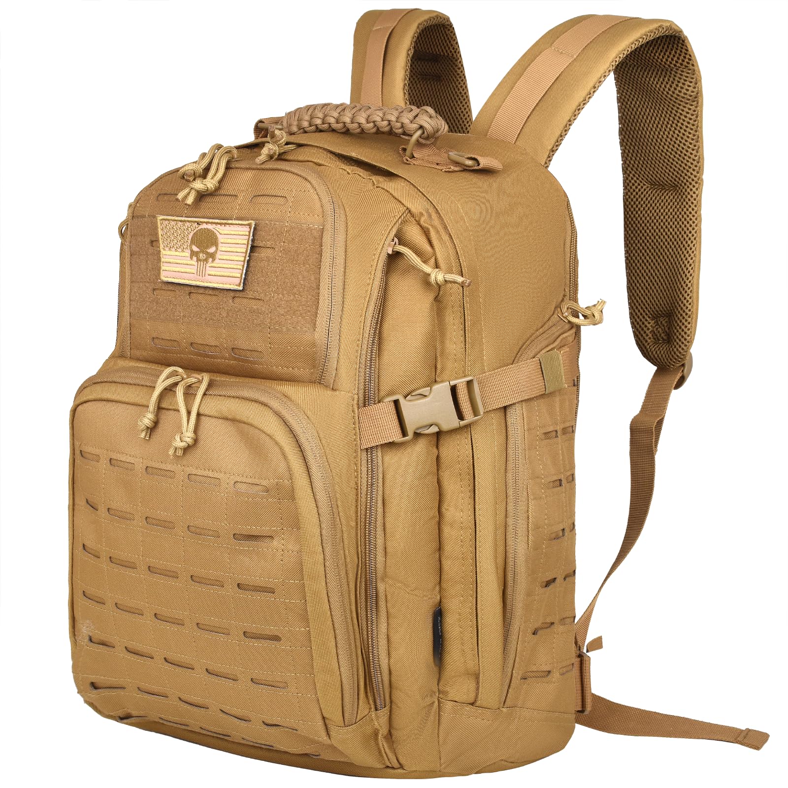 Amazon.com: AZULDEZ 40L Military Tactical Backpack for Men, Molle EDC ...