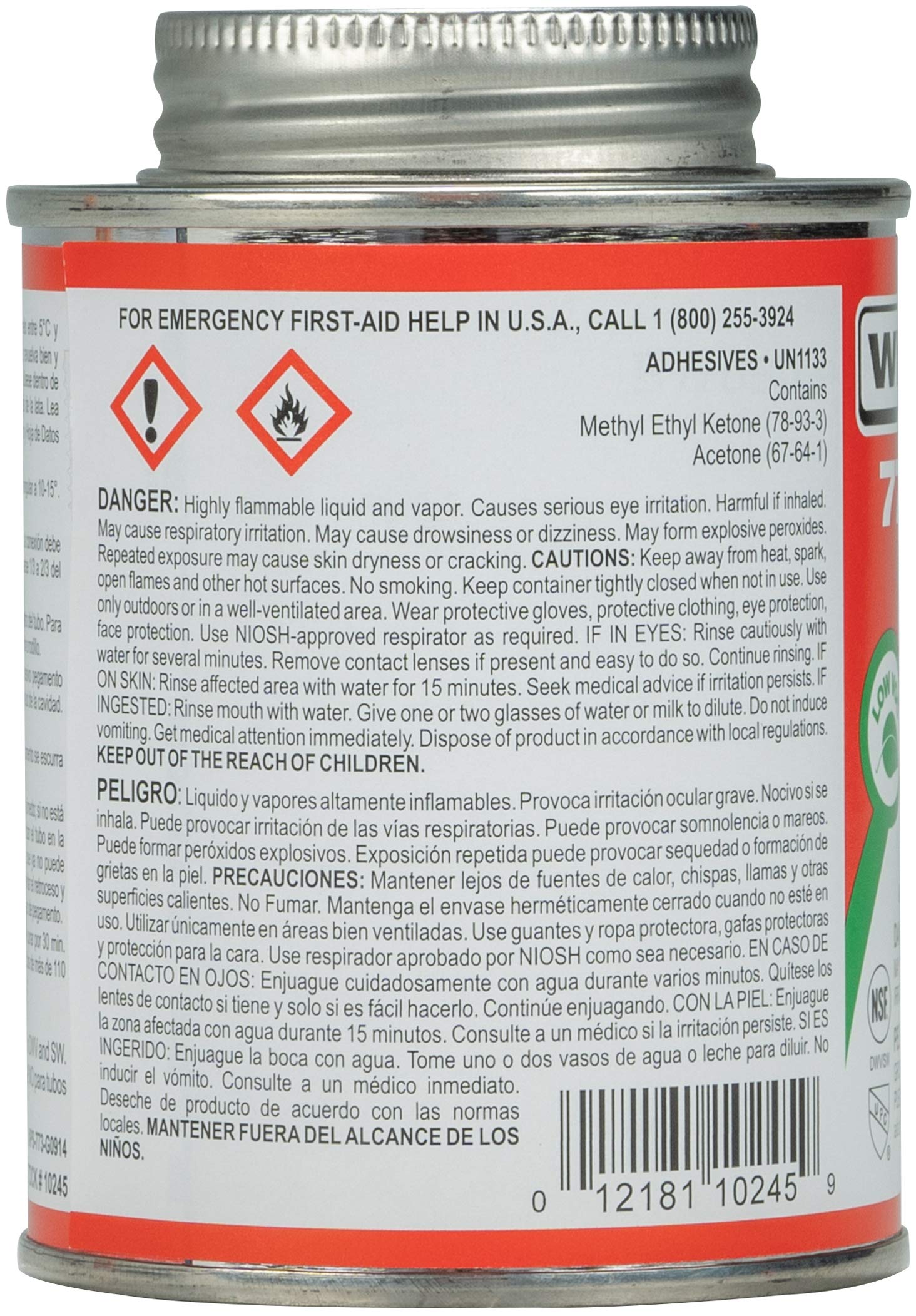 Snapklik.com : WELD-ON 10245 773 ABS Medium-Bodied High Strength ...