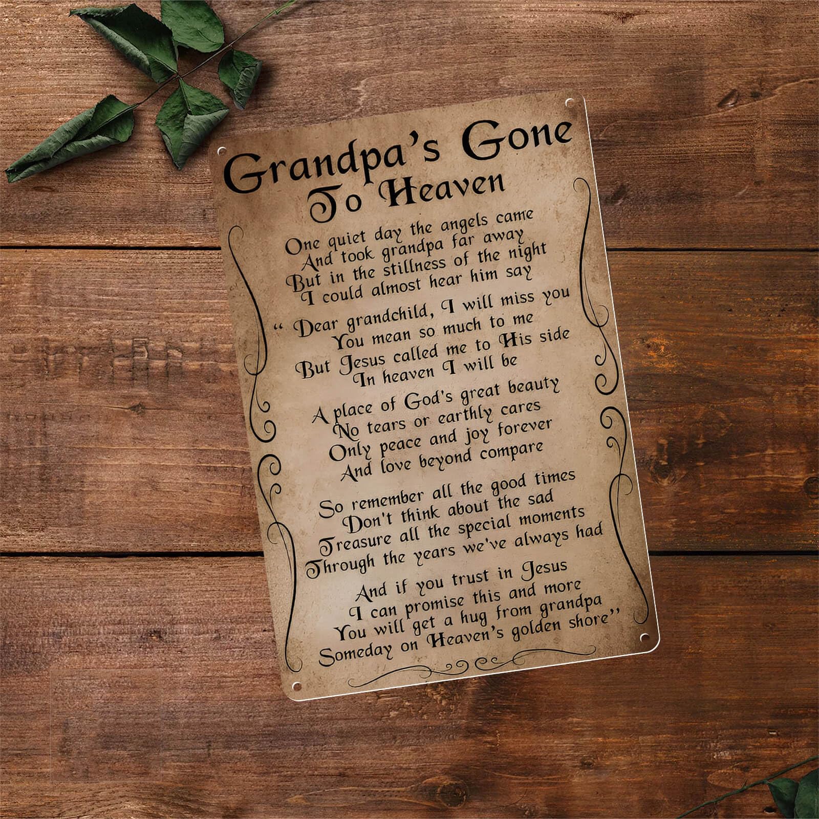 Grandpa Passed Away Quotes