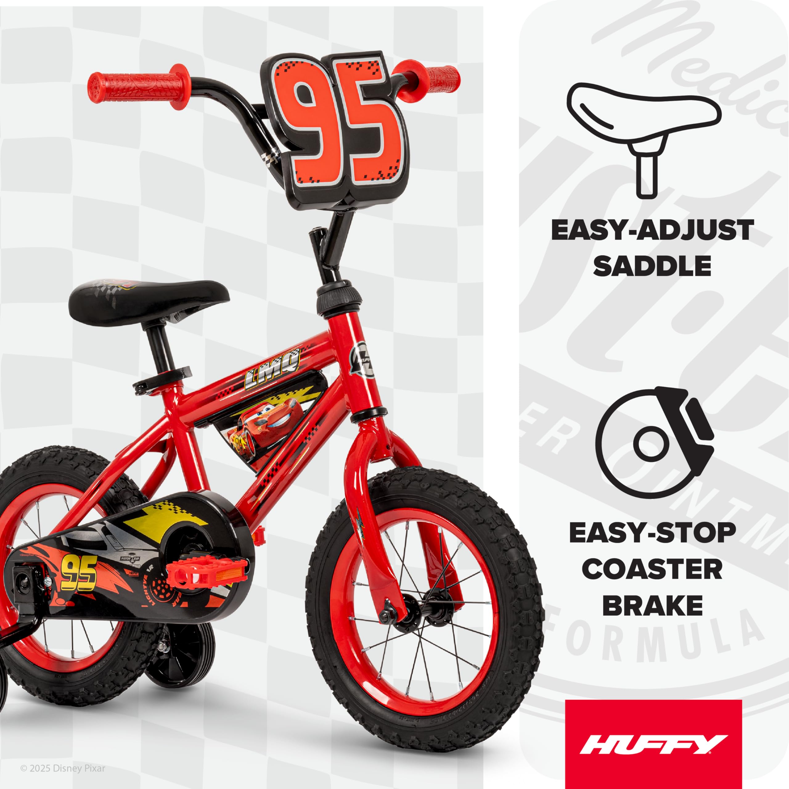 Snapklik.com : Disney Pixar Cars 12 Inch Kids Bike, Ideal For Ages 3-5 ...
