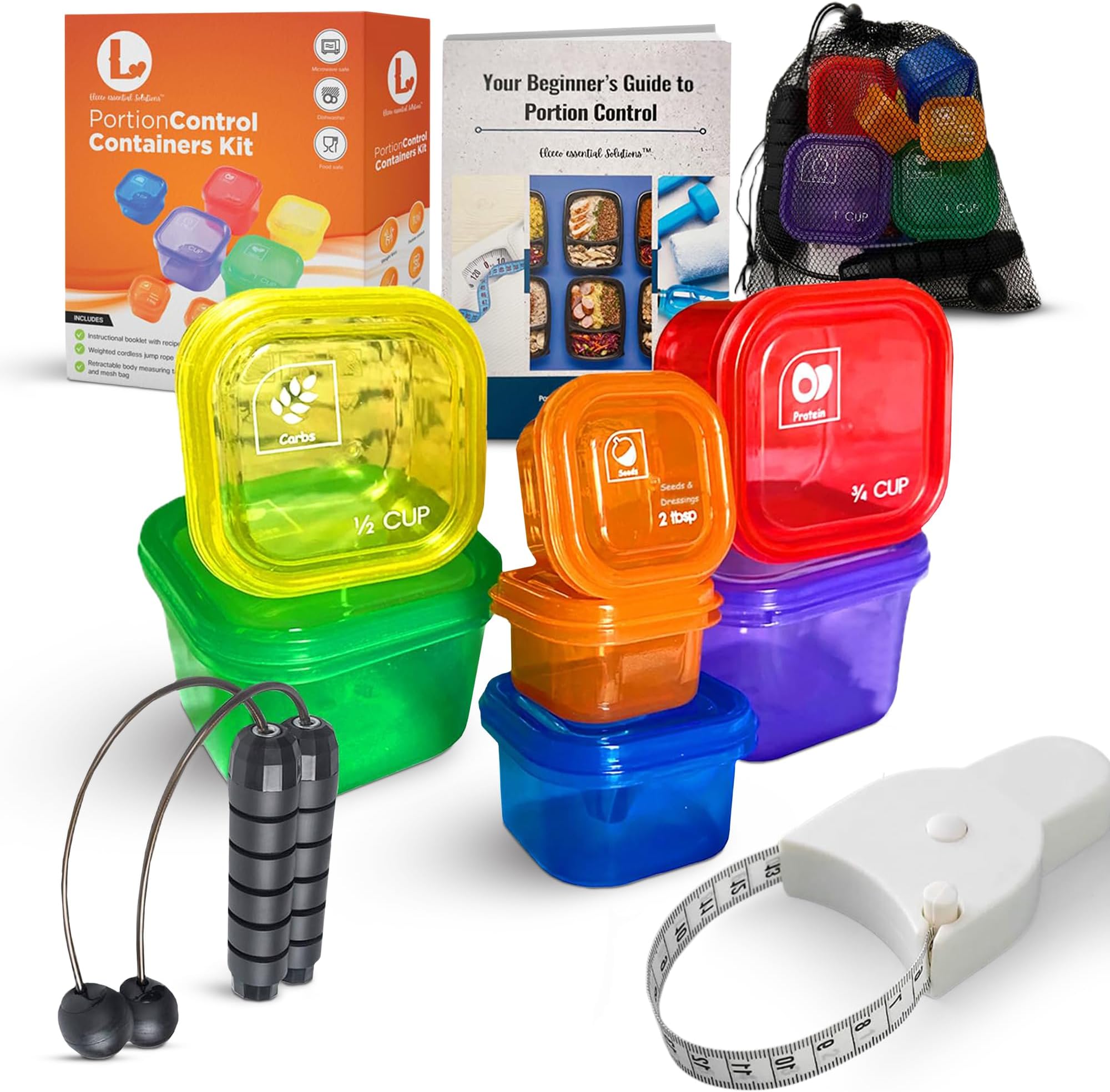 Amazon.com: Beachbody 21 Day Fix 7-Piece Kit: Color-Coded Portion ...