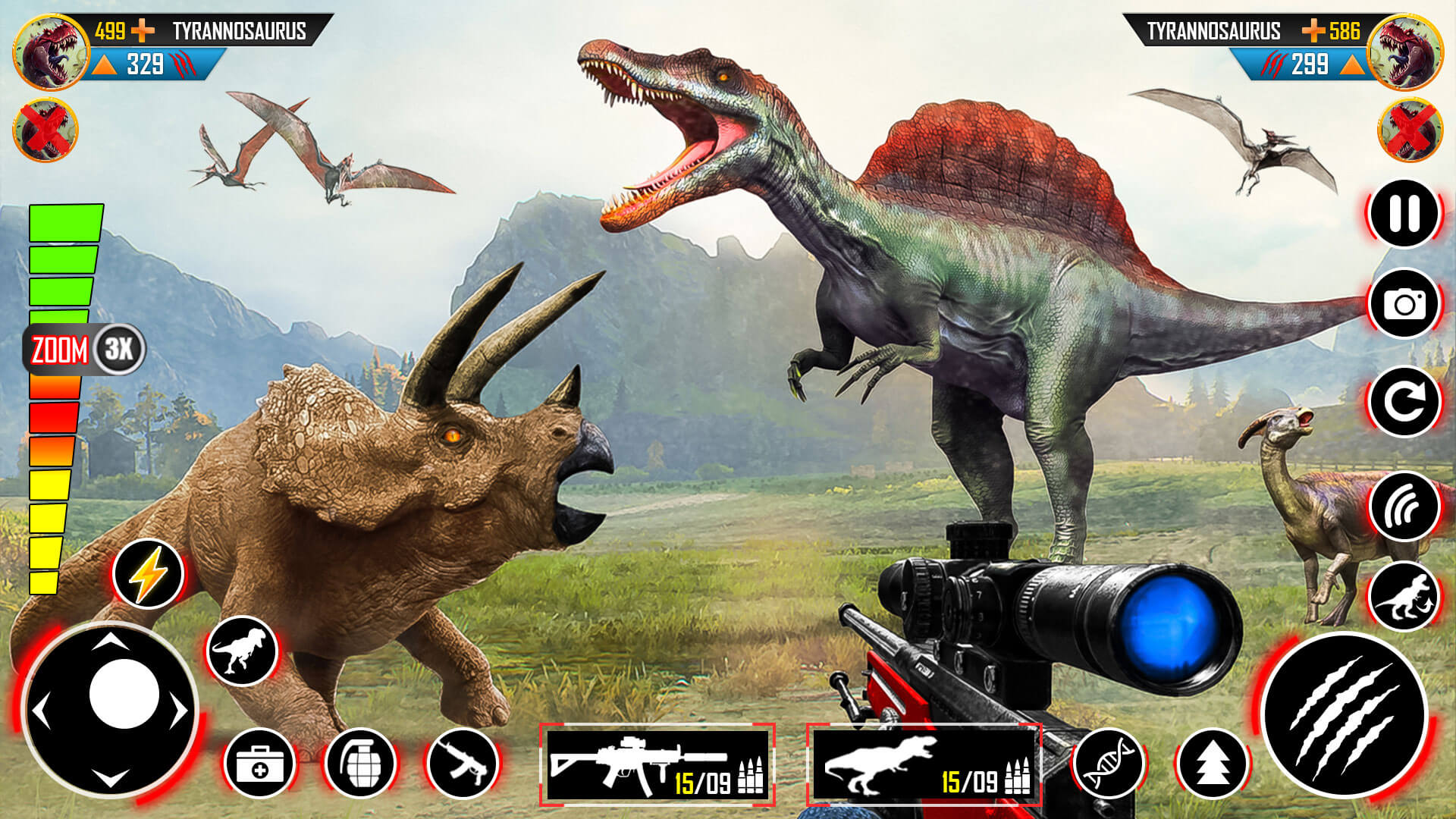 Carnivores Dino Hunt: Dino Shooting Games: Dinosaur Hunting Survival ...